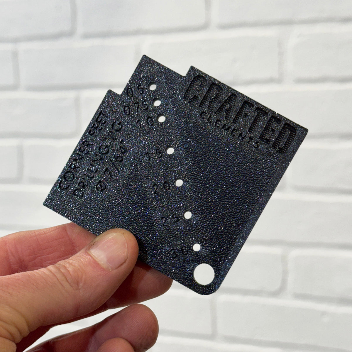 Cutting Board Corner Feet Drilling Jig — Crafted Elements