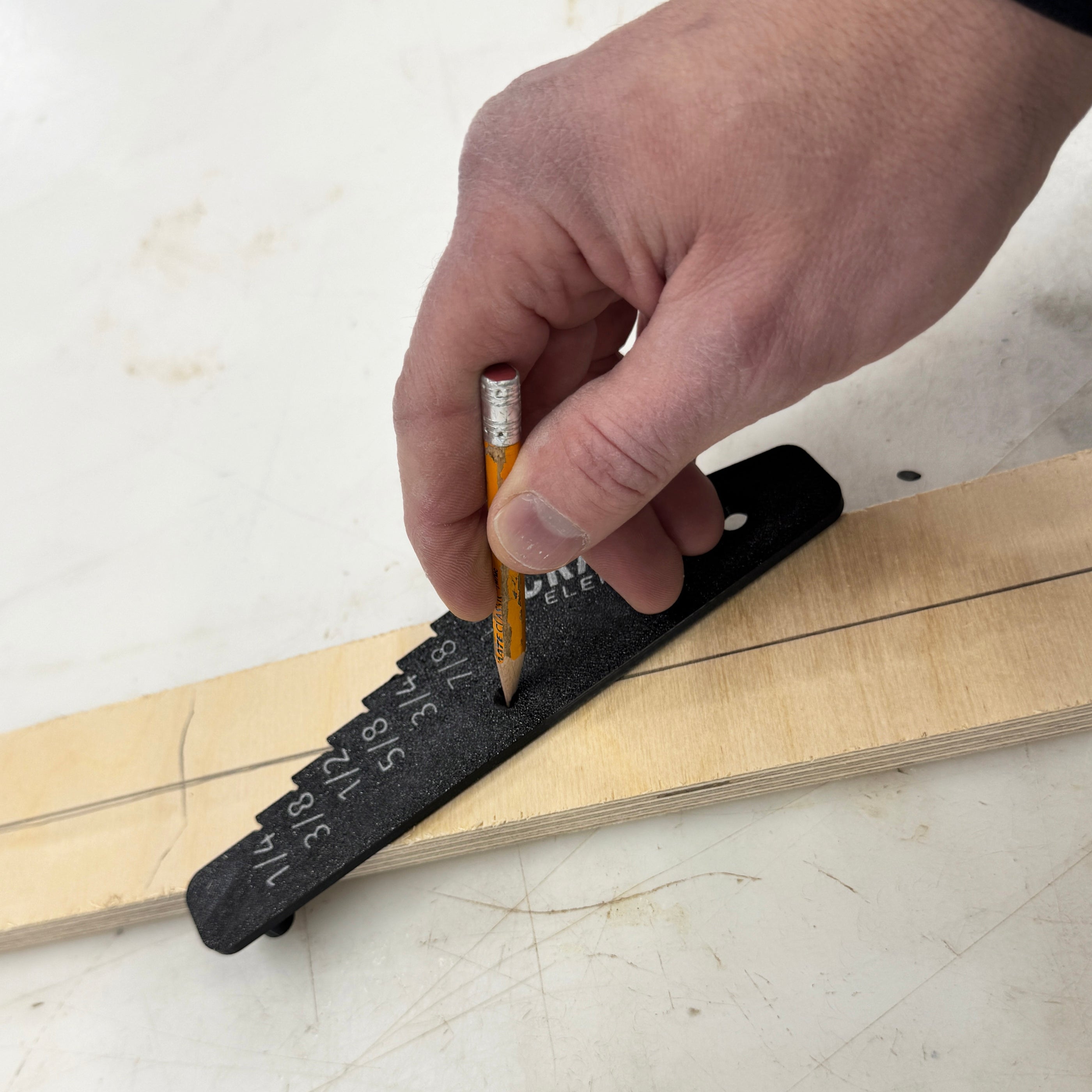 2-in-1 Center And Offset Marking Tool — Crafted Elements