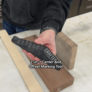 2-in-1 Center And Offset Marking Tool — Crafted Elements