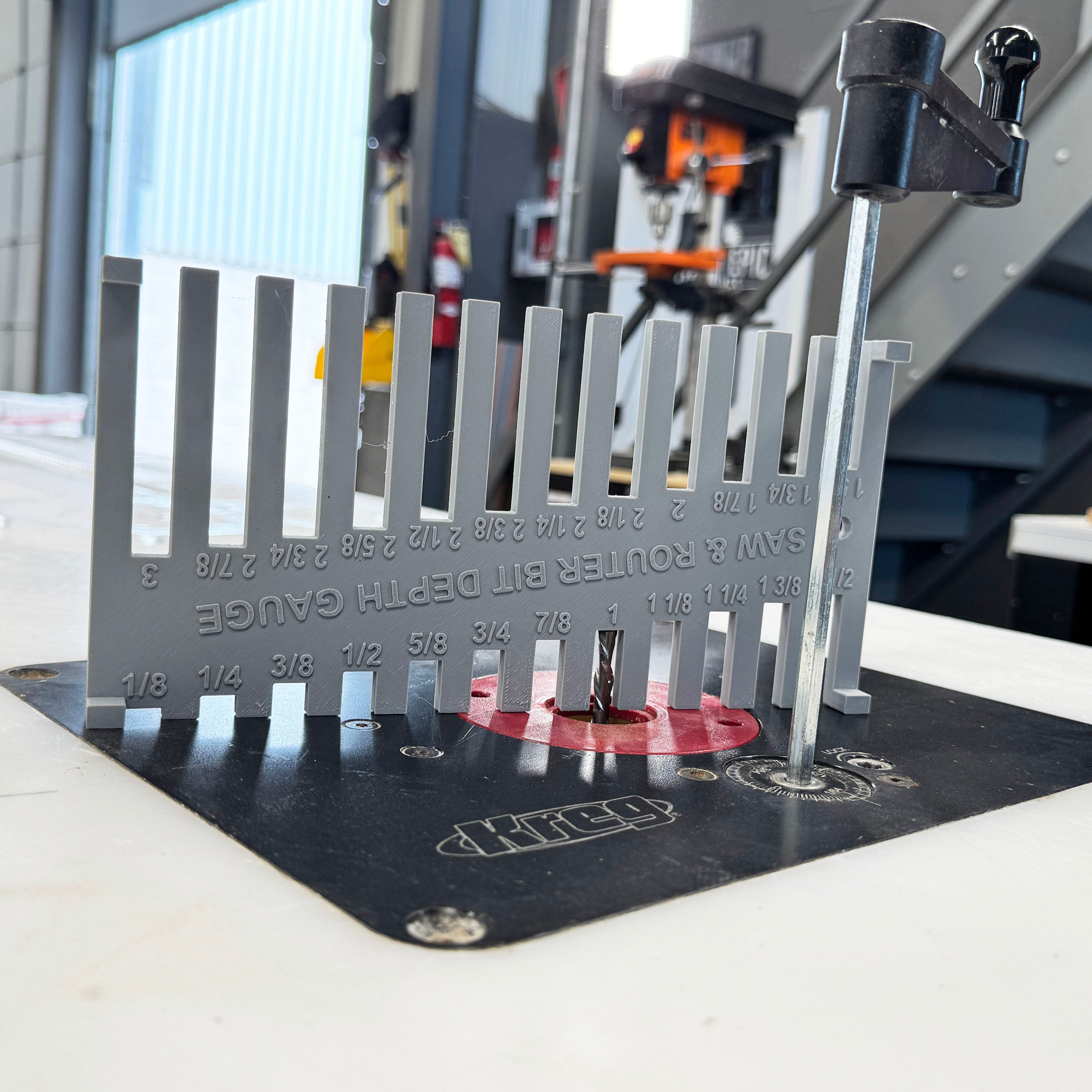 2-in-1 Saw & Router Bit Height Gauge — Crafted Elements