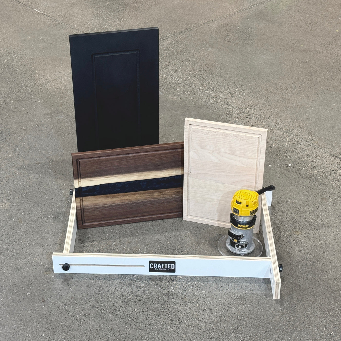 Juice Groove Router Jig — Crafted Elements