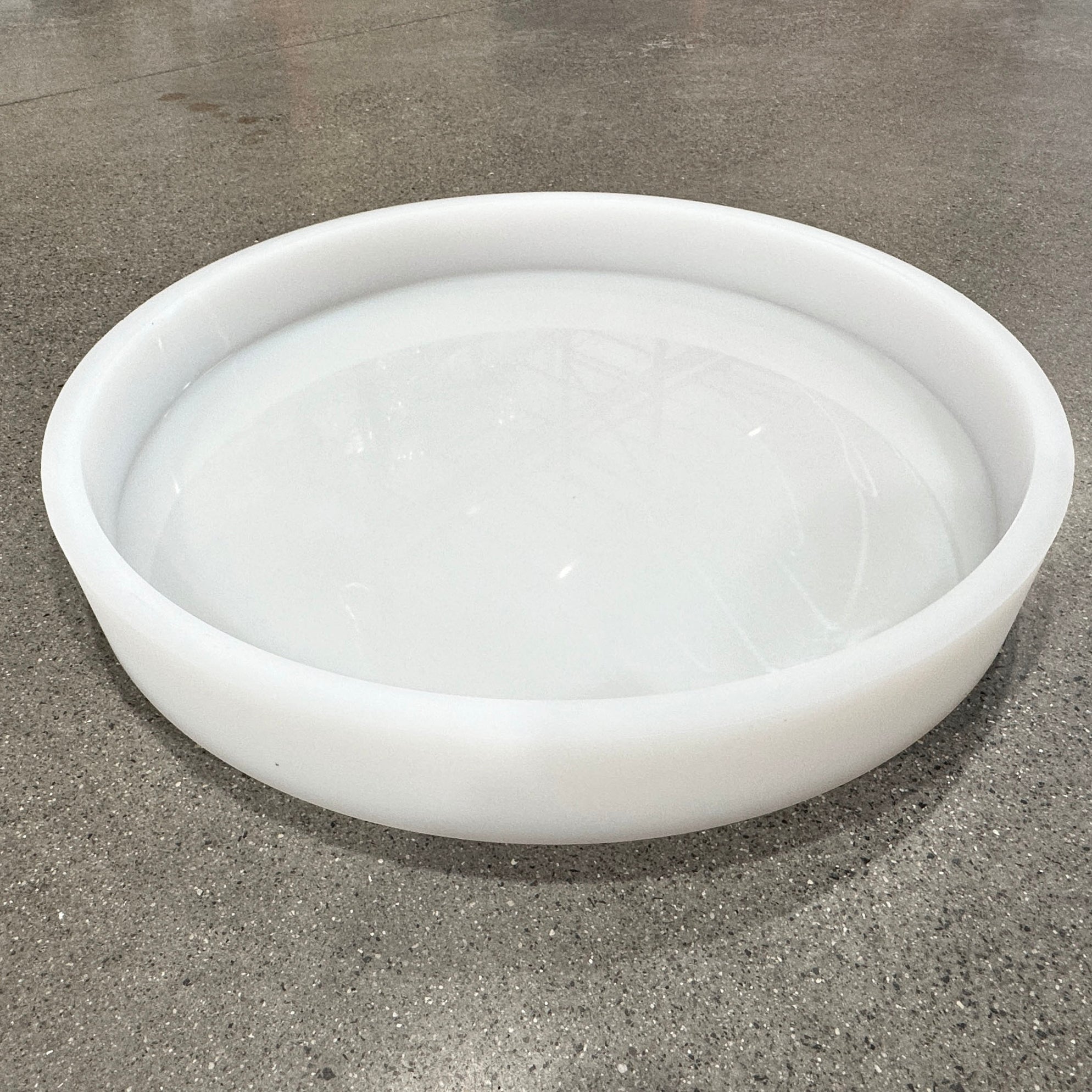 18" Round x 2" Deep Silicone Mold For Epoxy Resin — Crafted Elements