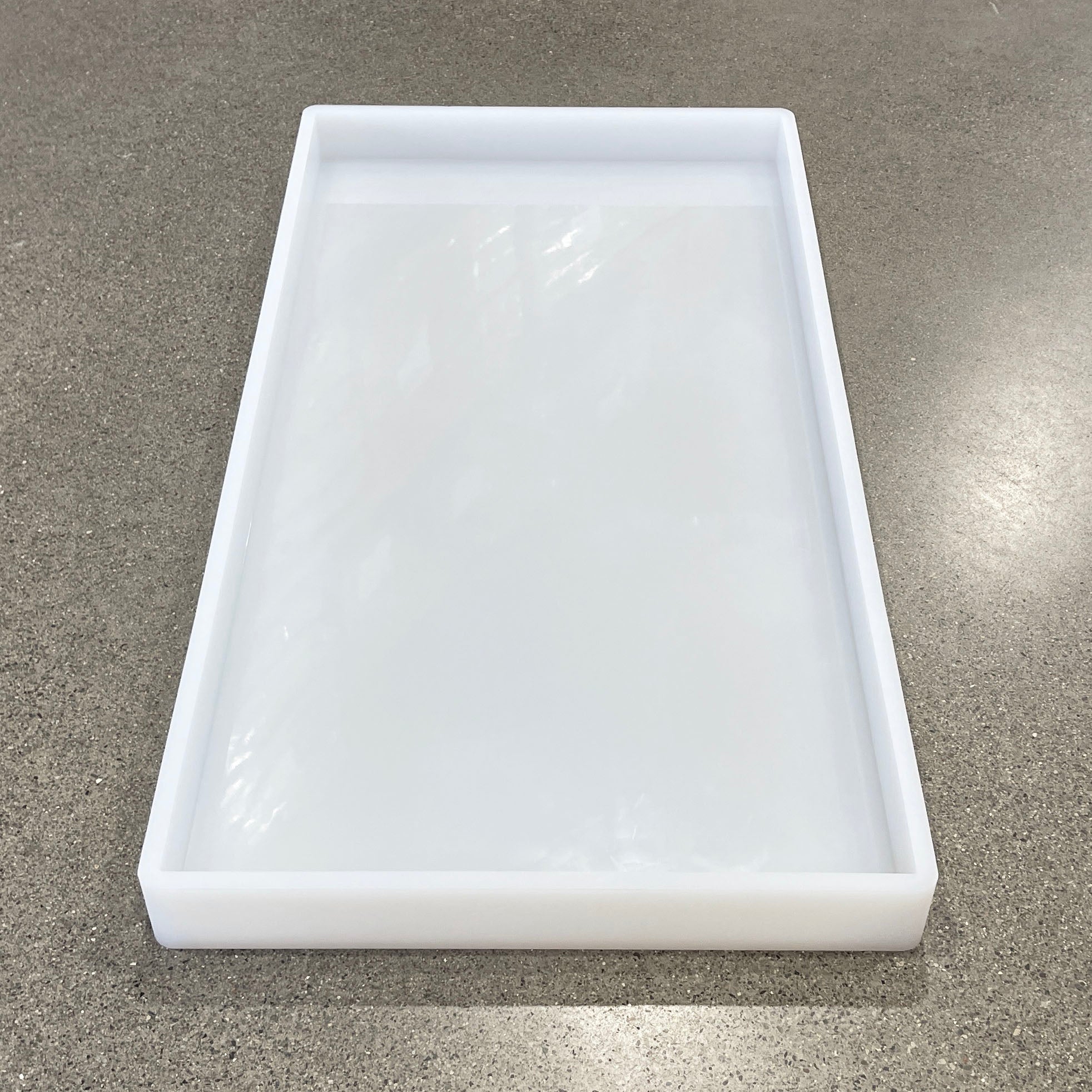 36x18x2" Silicone Mold For Epoxy Resin - Small Table Form – Crafted ...