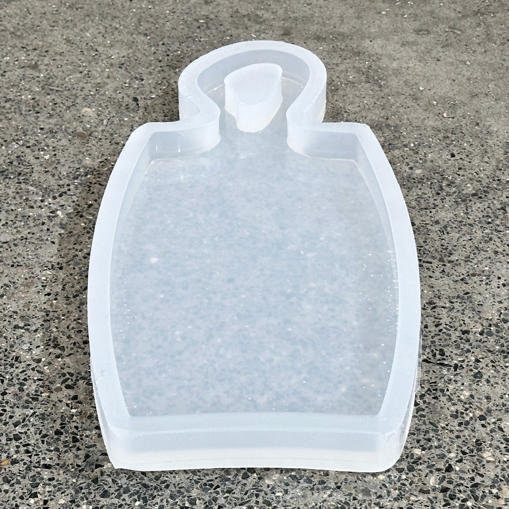 12.0x5.5x0.75" Small Flared Organic Cheese Board Silicone Mold ...