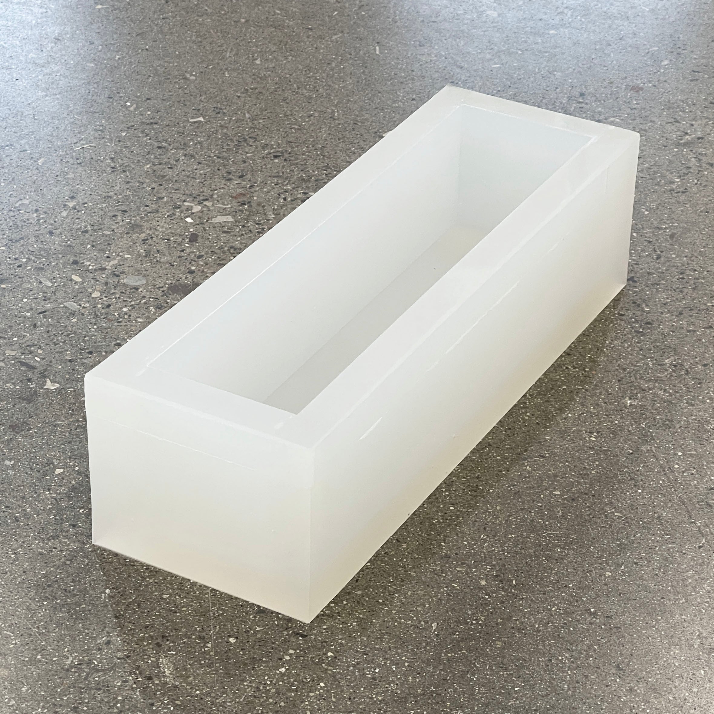 12x3x3" Square Column Silicone Mold - 12" Long Deep Casting Mold ...