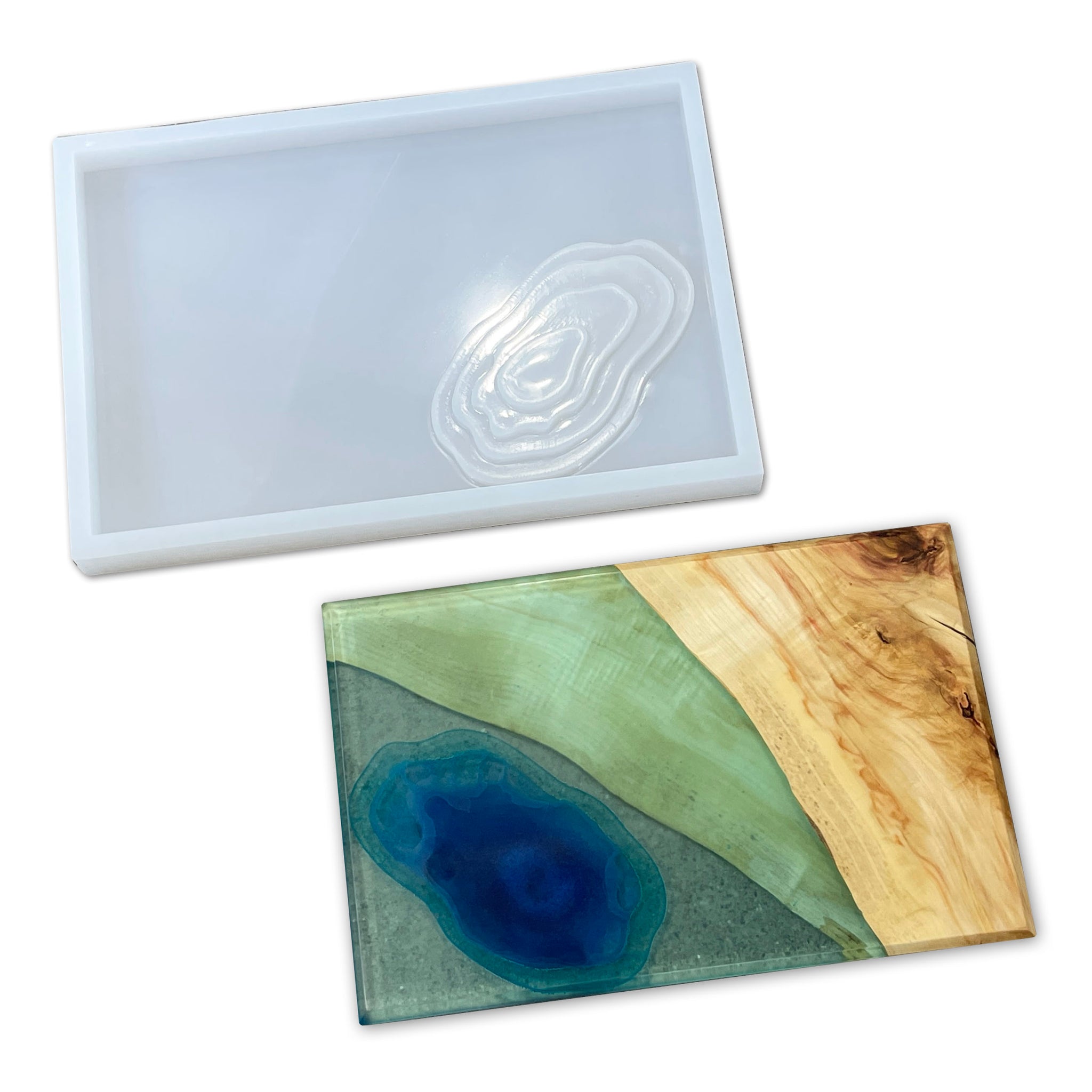 Rectangle Molds - Silicone & HDPE Molds For Wood & Resin — Crafted Elements