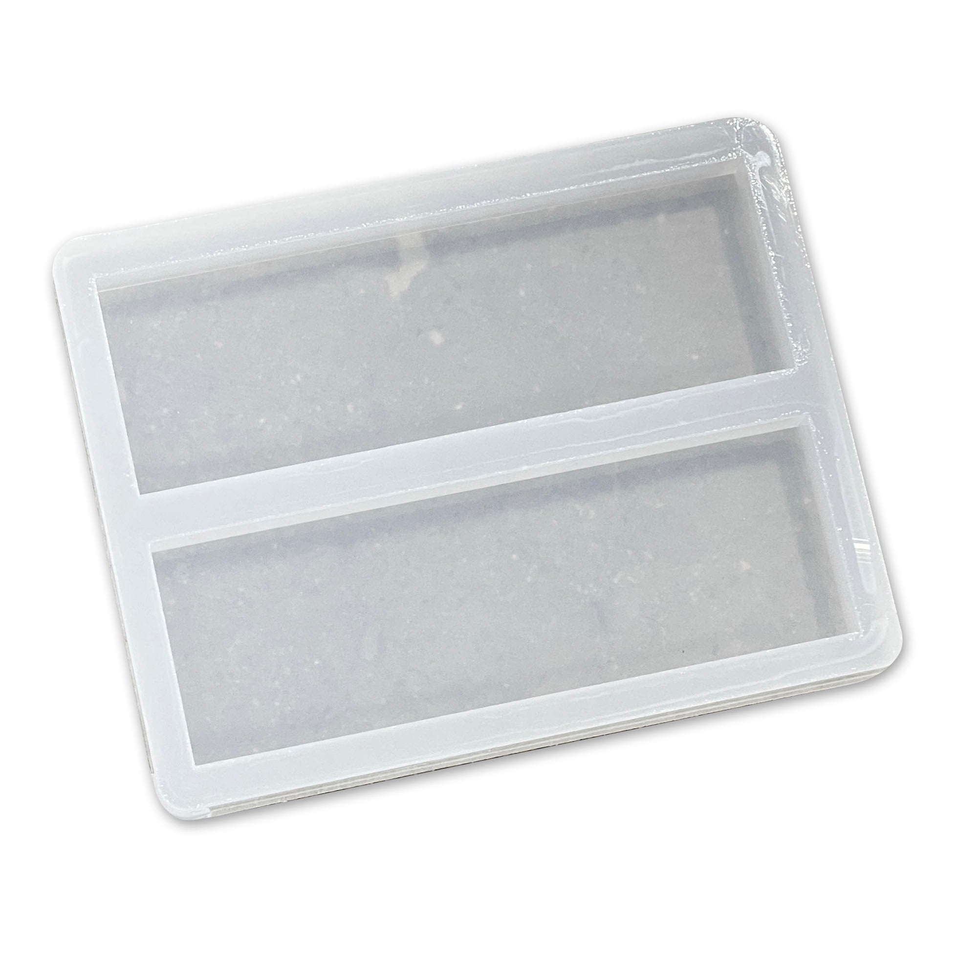 6x2x0.5" Dual Knife Scale Silicone Mold For Epoxy Resin - Double Cavit ...