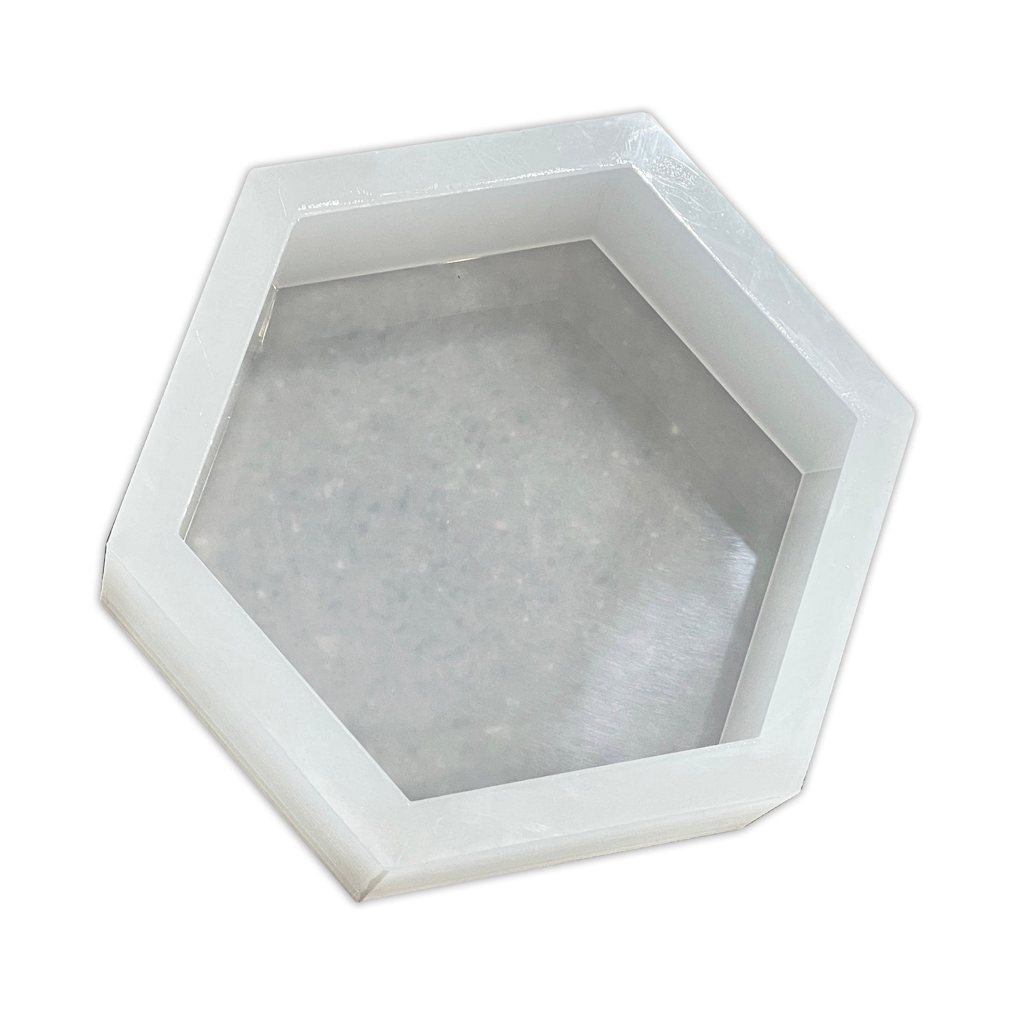 9.2x8x3.1" Hexagon Silicone Mold For Epoxy Resin - Deep Casting Mold ...