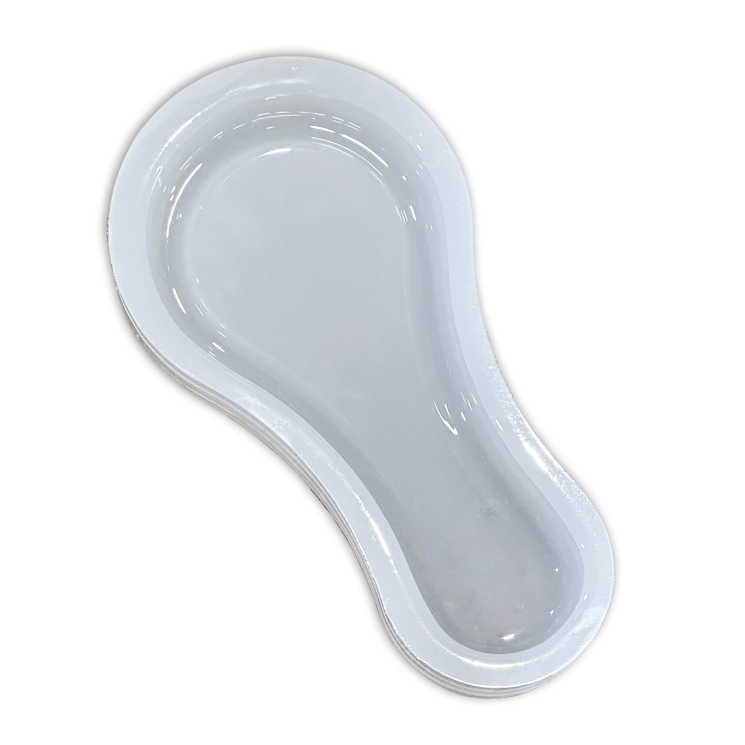 9.4x4.4x1.3" Spoon Rest / Hand Mirror Silicone Mold — Crafted Elements