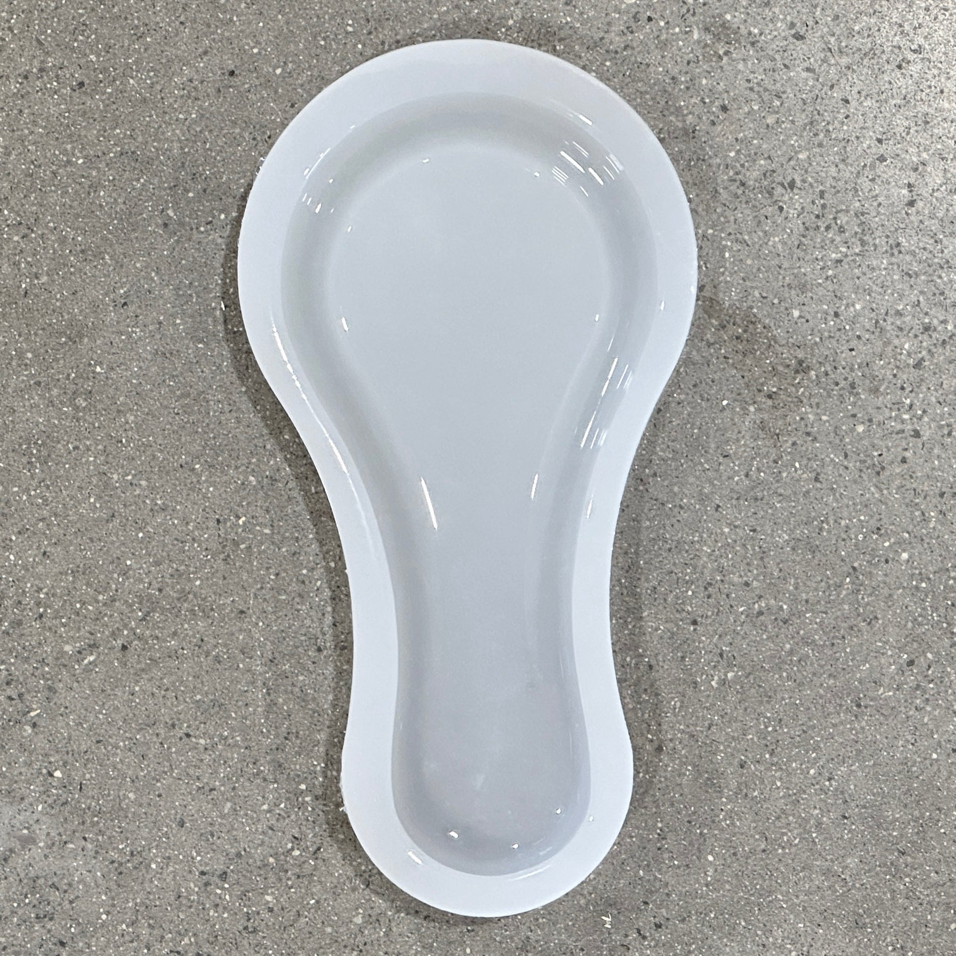 9.4x4.4x1.3" Spoon Rest / Hand Mirror Silicone Mold — Crafted Elements
