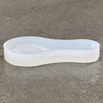 9.4x4.4x1.3" Spoon Rest / Hand Mirror Silicone Mold — Crafted Elements