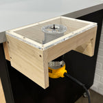 Dewalt (DWP611/DCW600B) Palm/Trim Router Table Plate — Crafted Elements