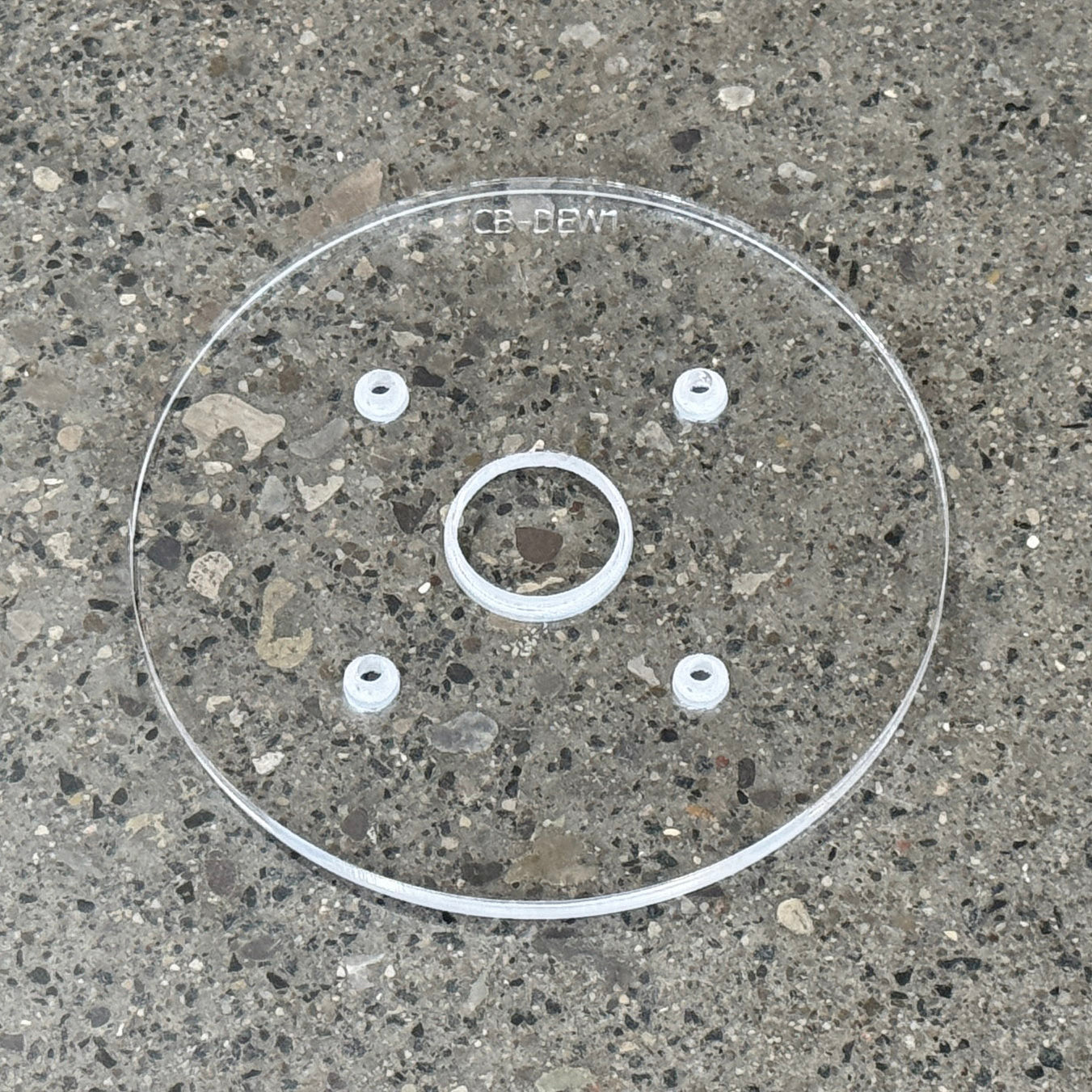 Dewalt (DWP611/DCW600B) Palm/Trim Router Base Plate - 6" Round ...