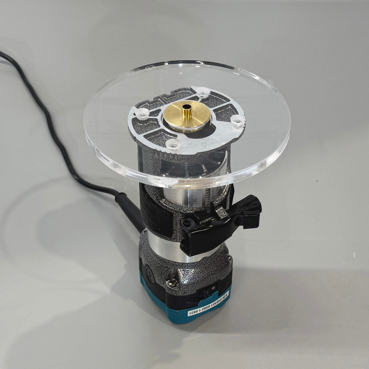 Vevor (0700C) Palm/Trim Router Base Plate - 6" Round — Crafted Elements