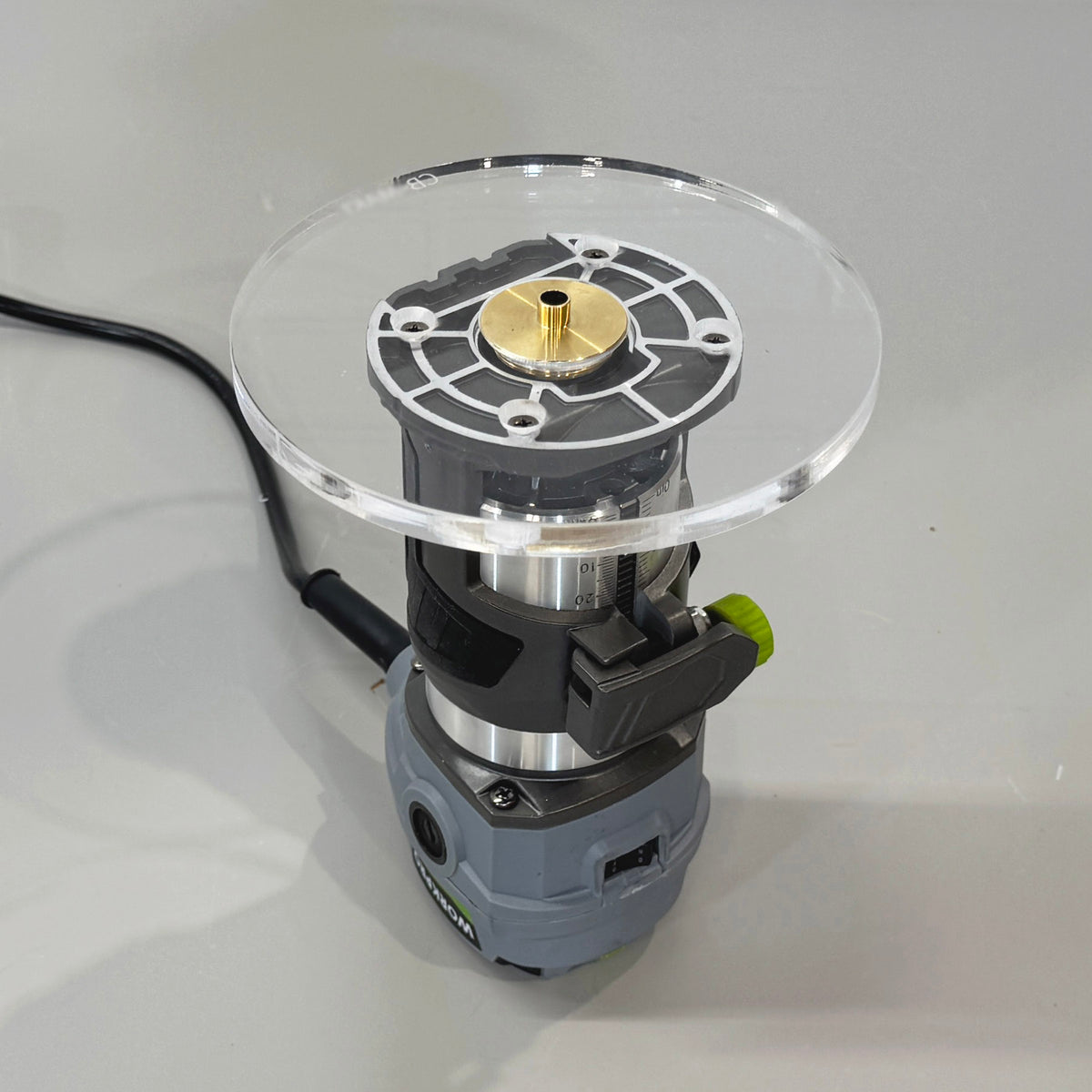 Workpro (W125225A/W125226AE) Palm/Trim Router Base Plate - 6" Round ...