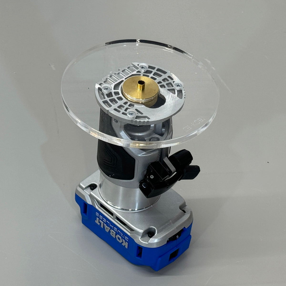 Kobalt 24V Max (KR-124B-03) Palm/Trim Router Base Plate - 6" Round ...