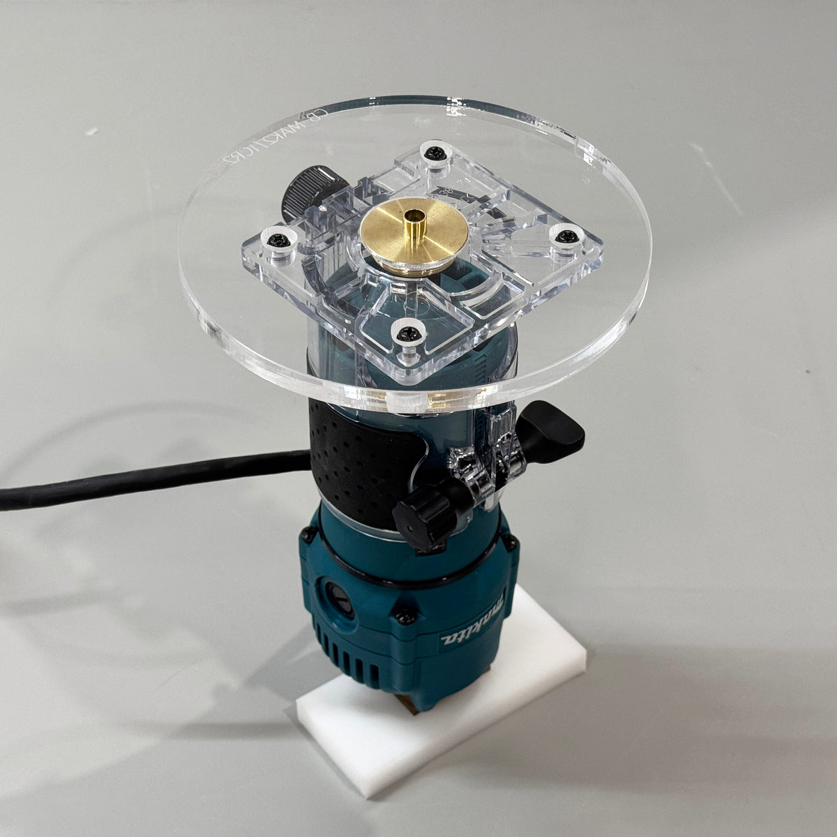 Makita (3709) Palm/Trim Router Base Plate - 6" Round — Crafted Elements