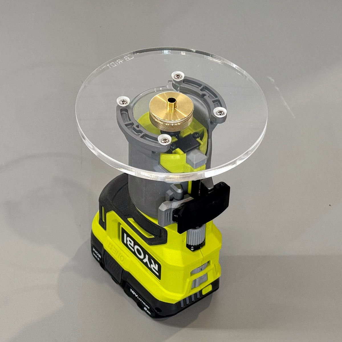 Ryobi One+ (P601/PCL424B/PBLRR01) Palm/Trim Router Base Plate - 6" Rou ...