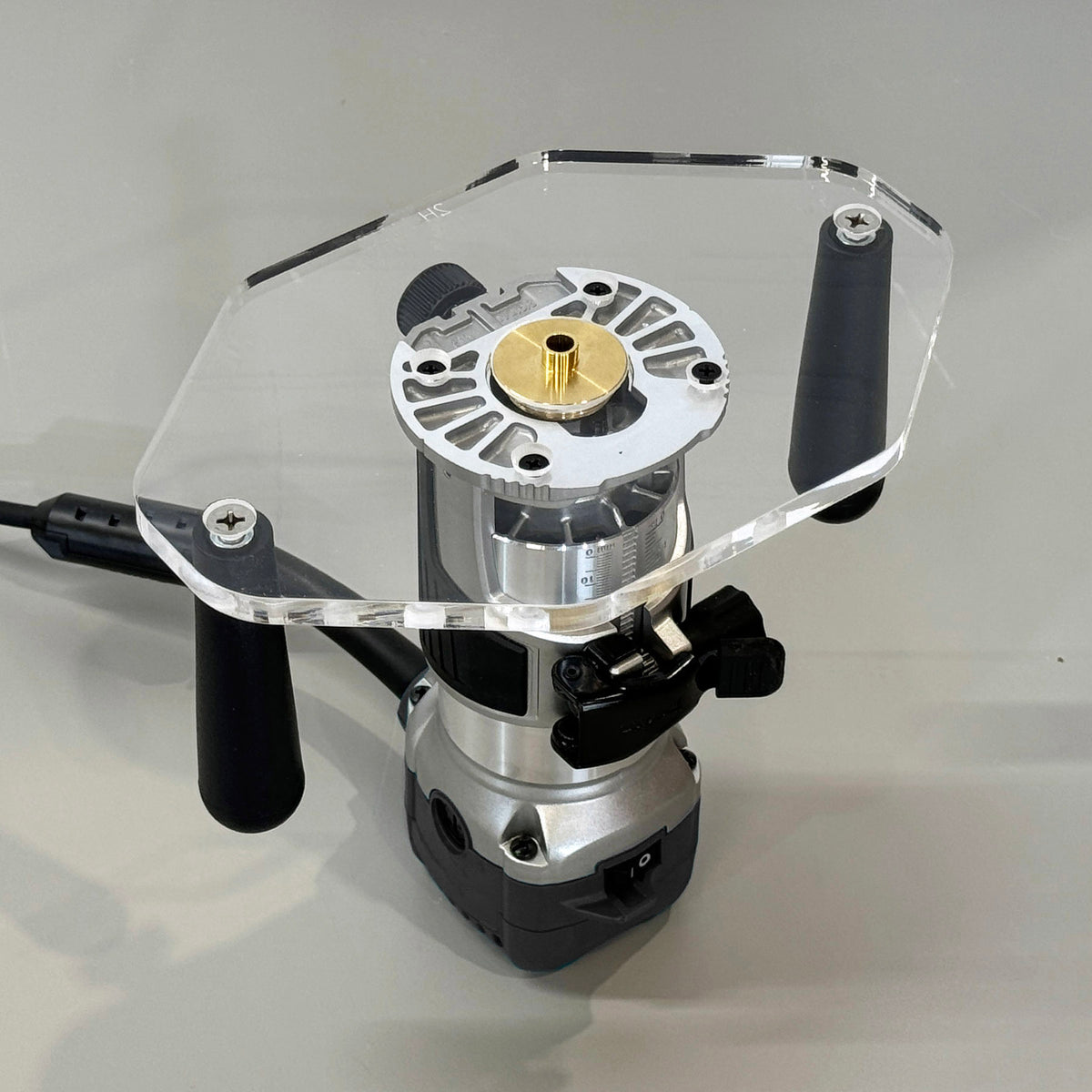 Hercules (HE042/HCB043) Palm/Trim Router Base Plate - Two Handle ...