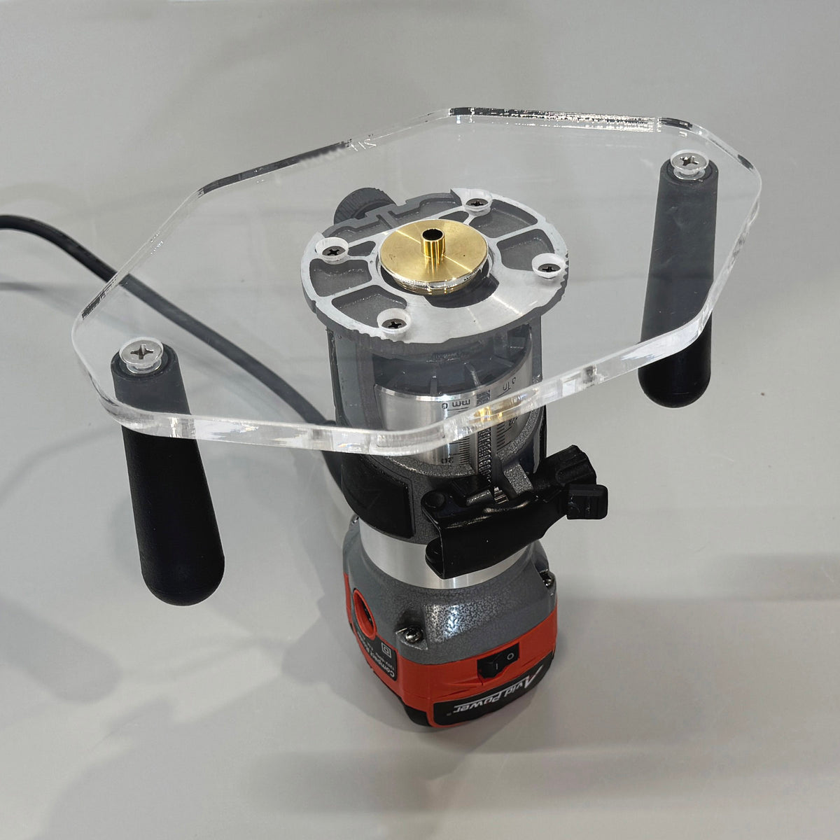 Avid Power (AERM104) Palm/Trim Router Base Plate - Two Handle — Crafted ...