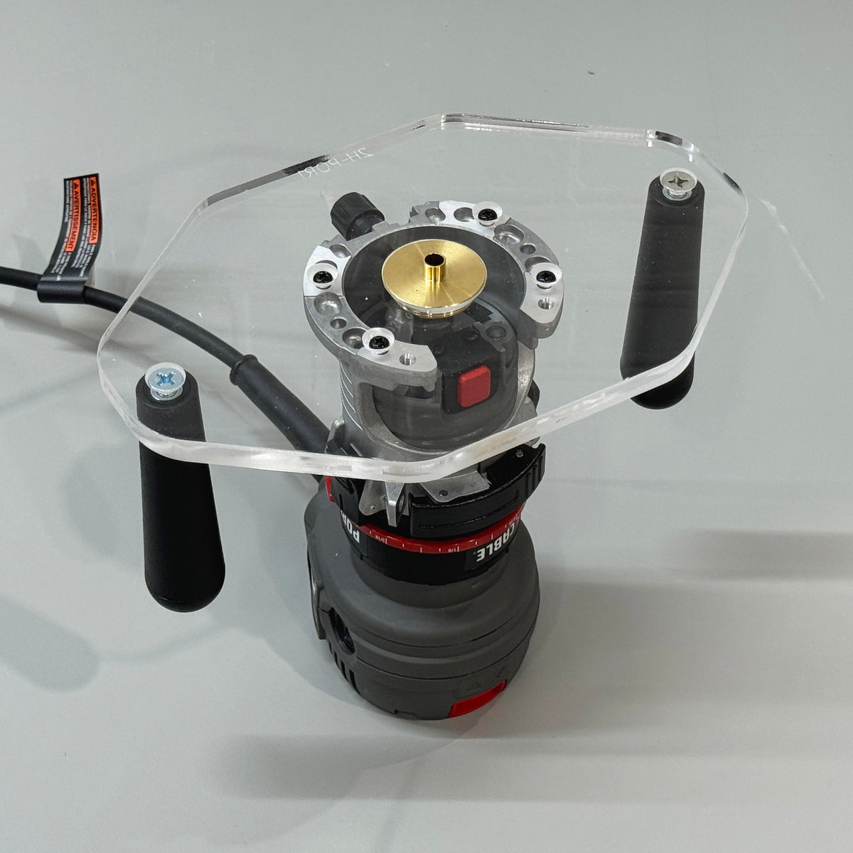 Porter Cable (PCE6430/PCE6435) Palm/Trim Router Base Plate - Two Handl ...