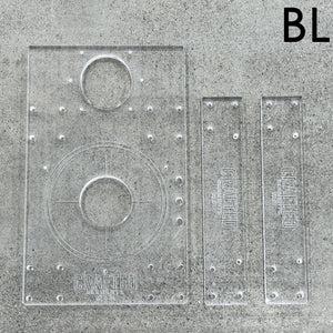 Router Sled Acrylic Router Base & Brackets — Crafted Elements