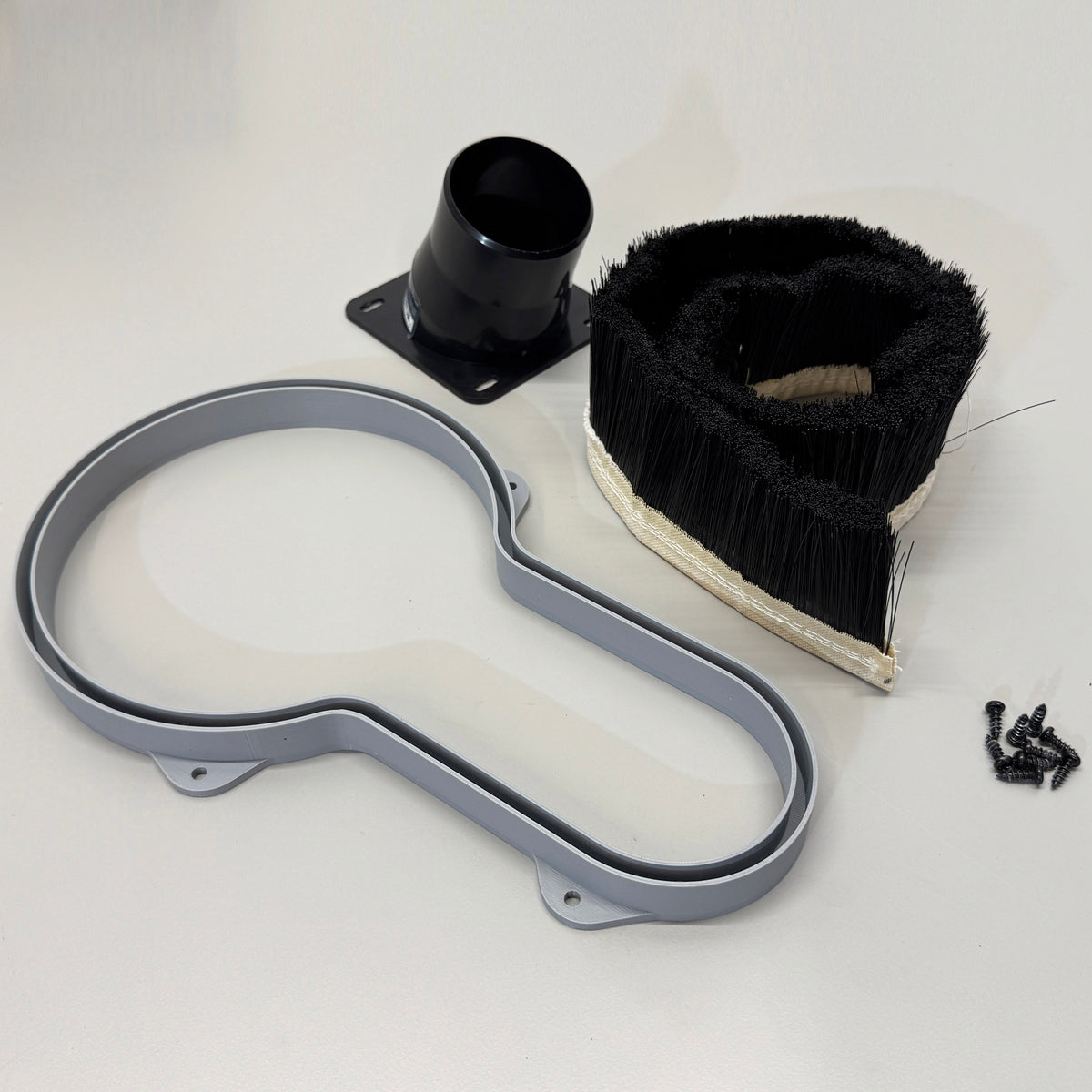 Dust Collection Kit V2.0 For Full Size Router Sled — Crafted Elements