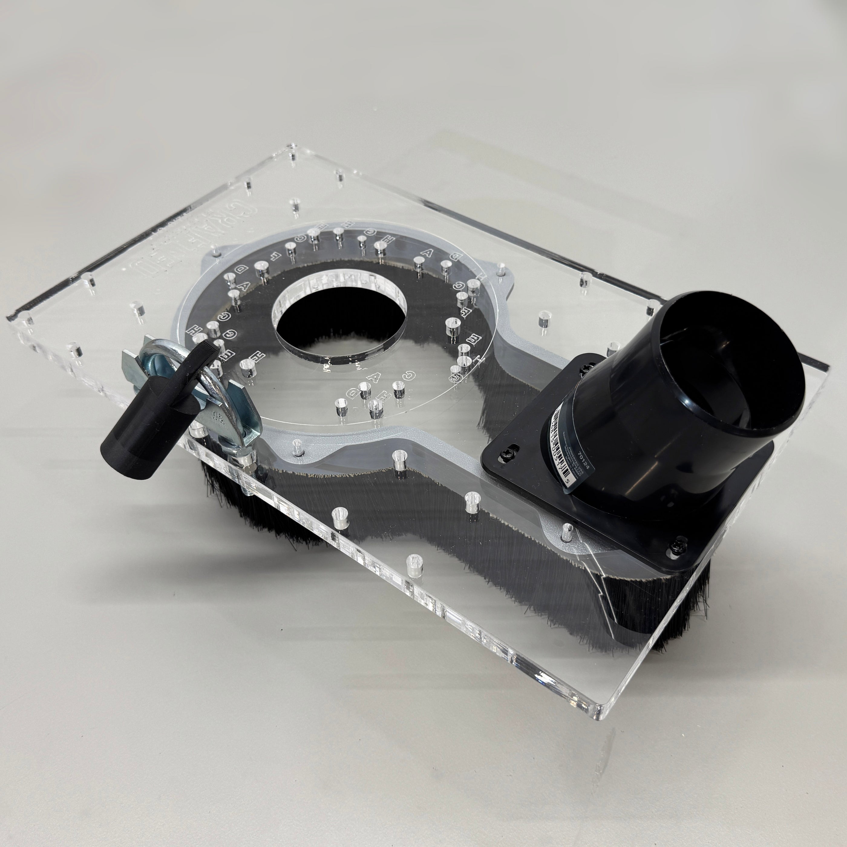 Dust Collection Kit V2.0 For Full Size Router Sled — Crafted Elements