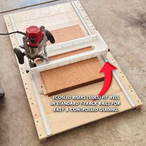 EcoSled Benchtop Router Sled - Affordable Slab Flattening Jig — Crafted ...