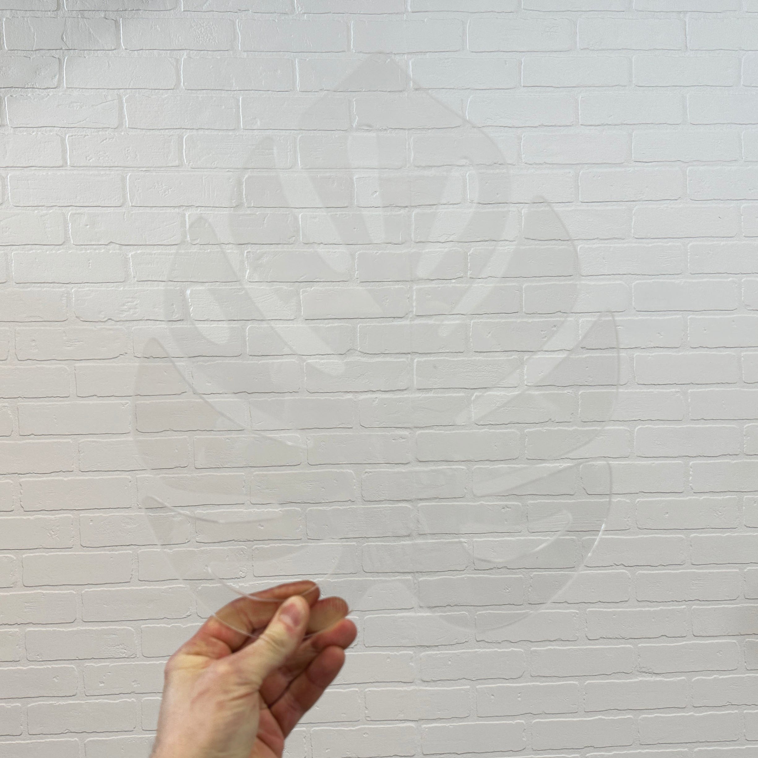 14.0x11.75" Monstera Leaf Acrylic Router Template — Crafted Elements