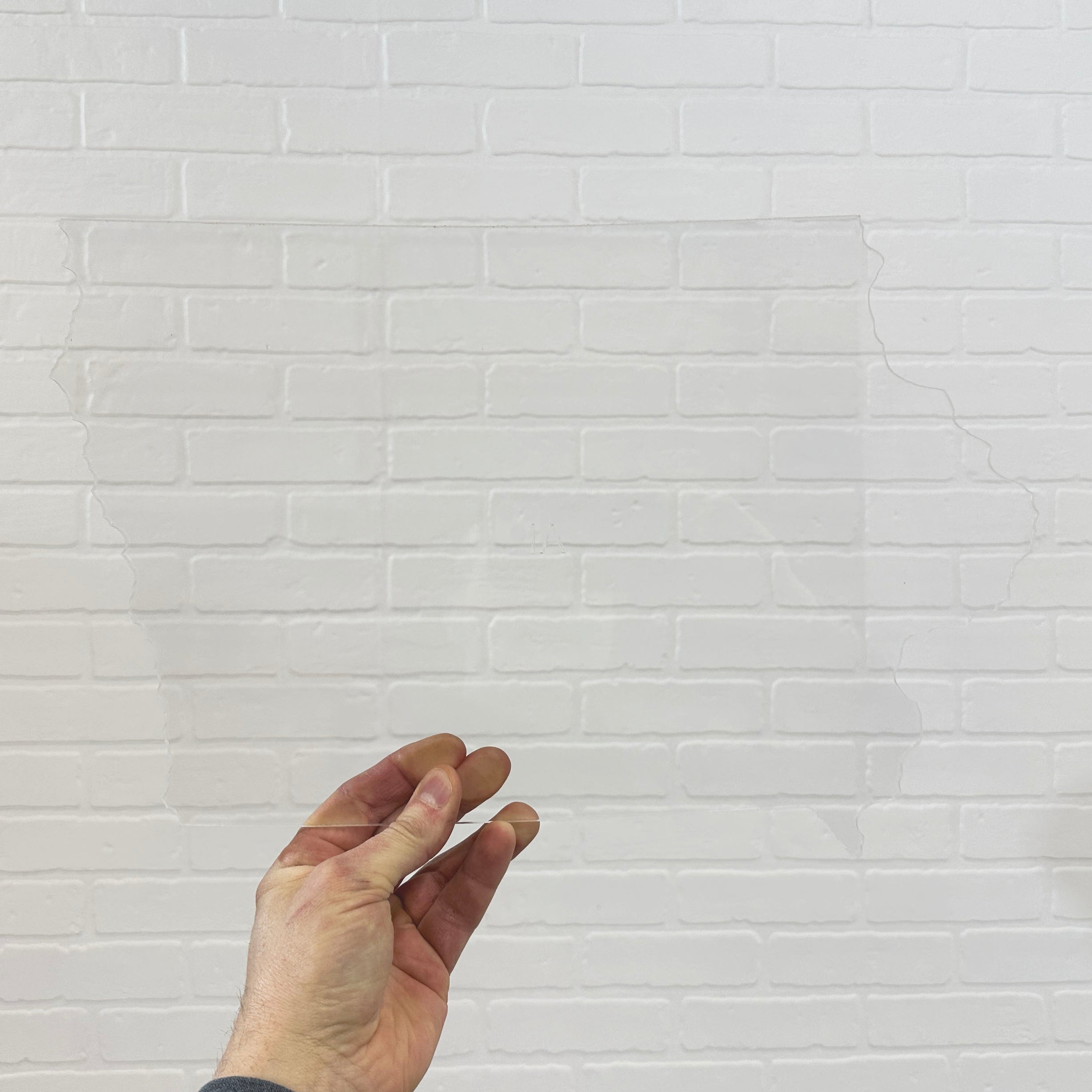 16.0x10.5" State Of Iowa Acrylic Router Template — Crafted Elements