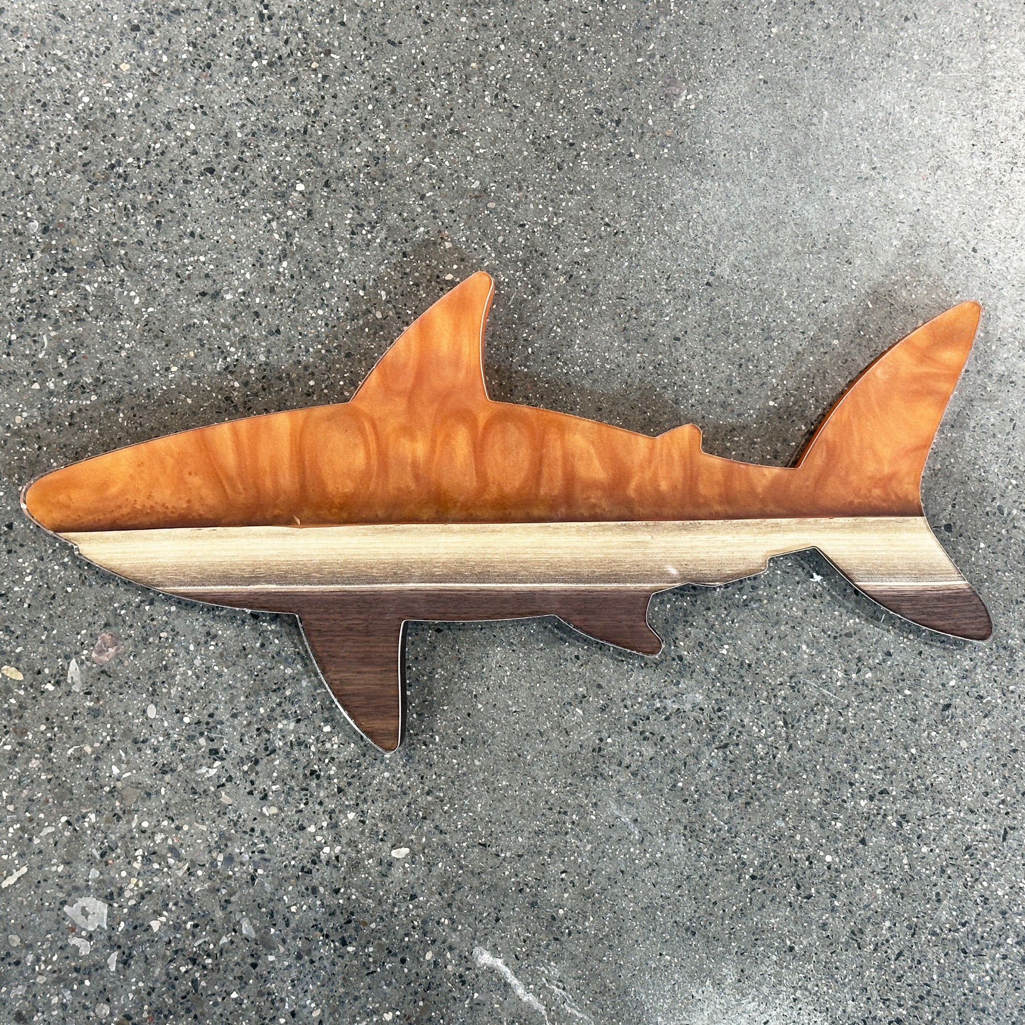 20x10" Sharkcuterie Board Shark Shaped Acrylic Router Template ...