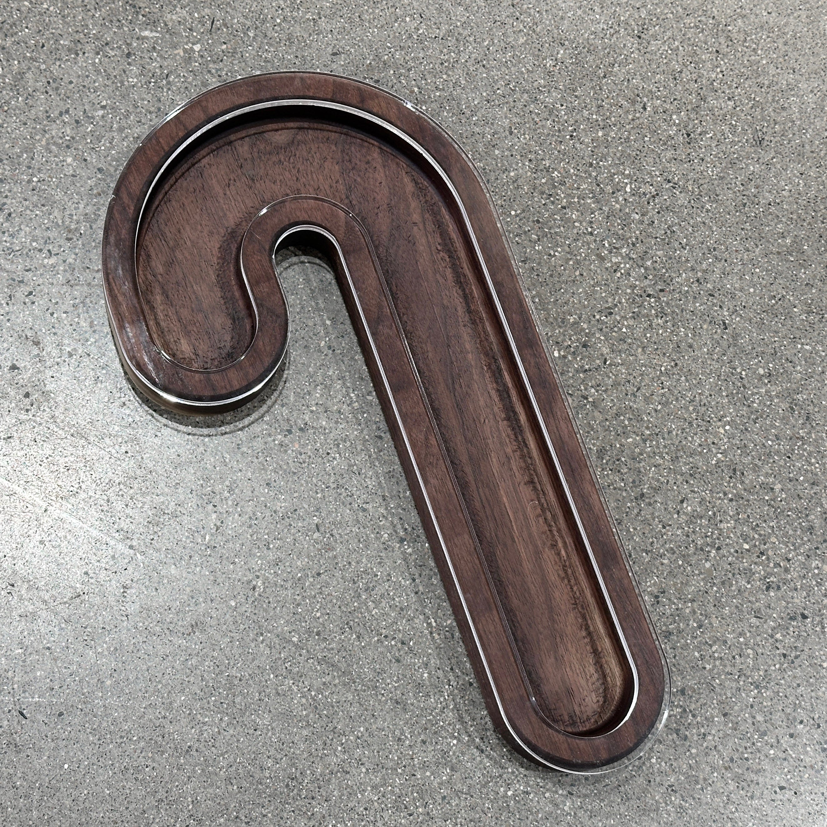 15.0x7.8" Candy Cane Tray 1 Acrylic Router Template [Limited Edition ...