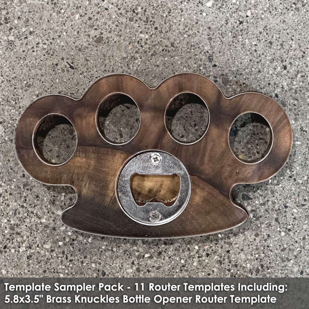 Router Templates 11 Pack - Woodworking Project Acrylic Templates ...