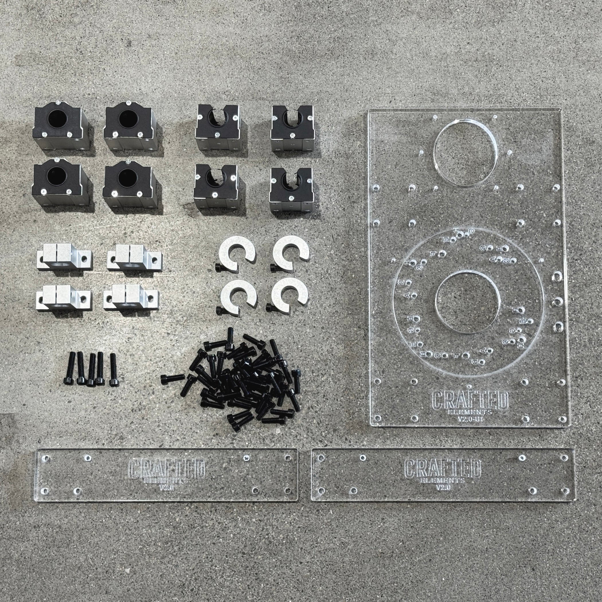 Ultimate Router Sled Hardware Kit — Crafted Elements