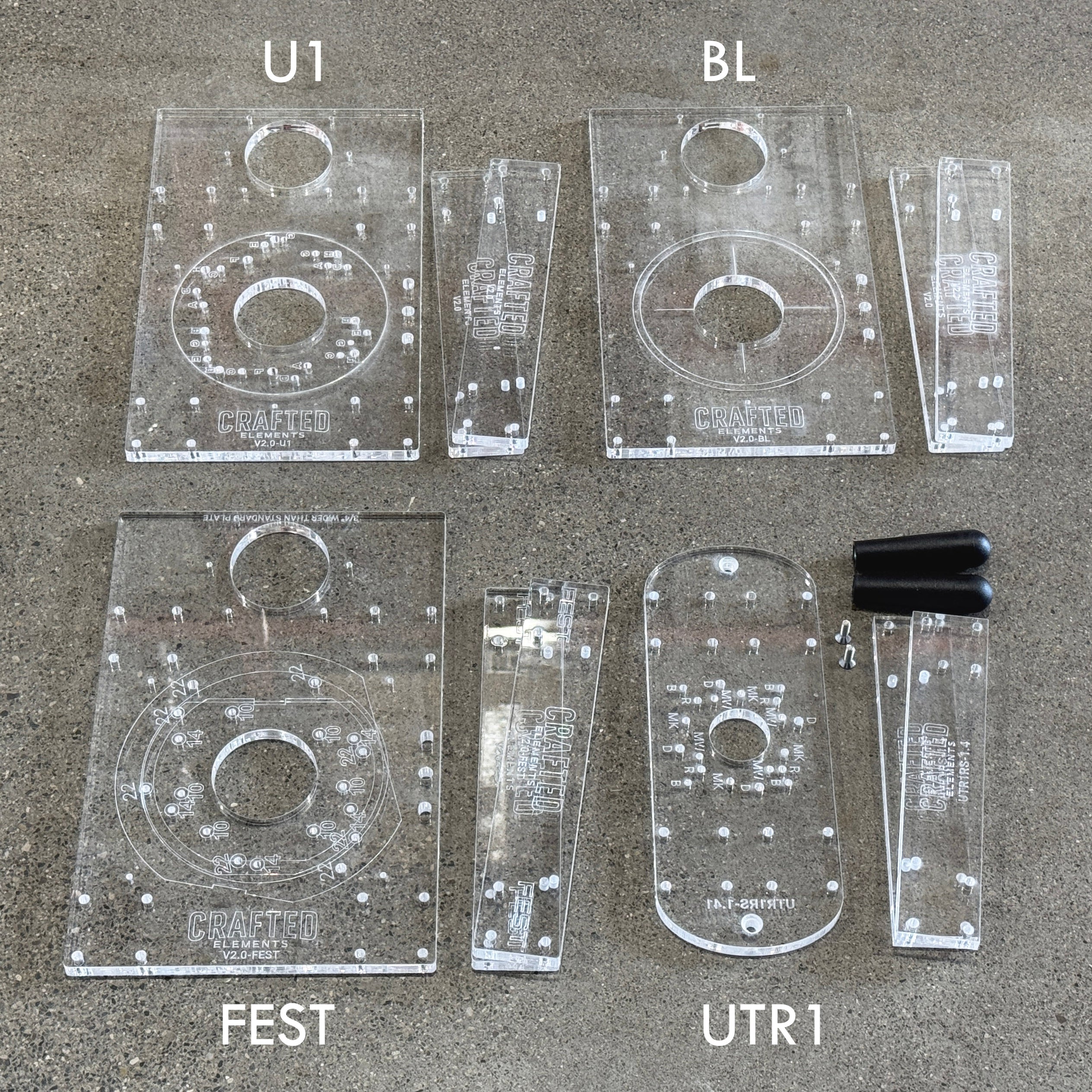 Ultimate Router Sled Hardware Kit — Crafted Elements