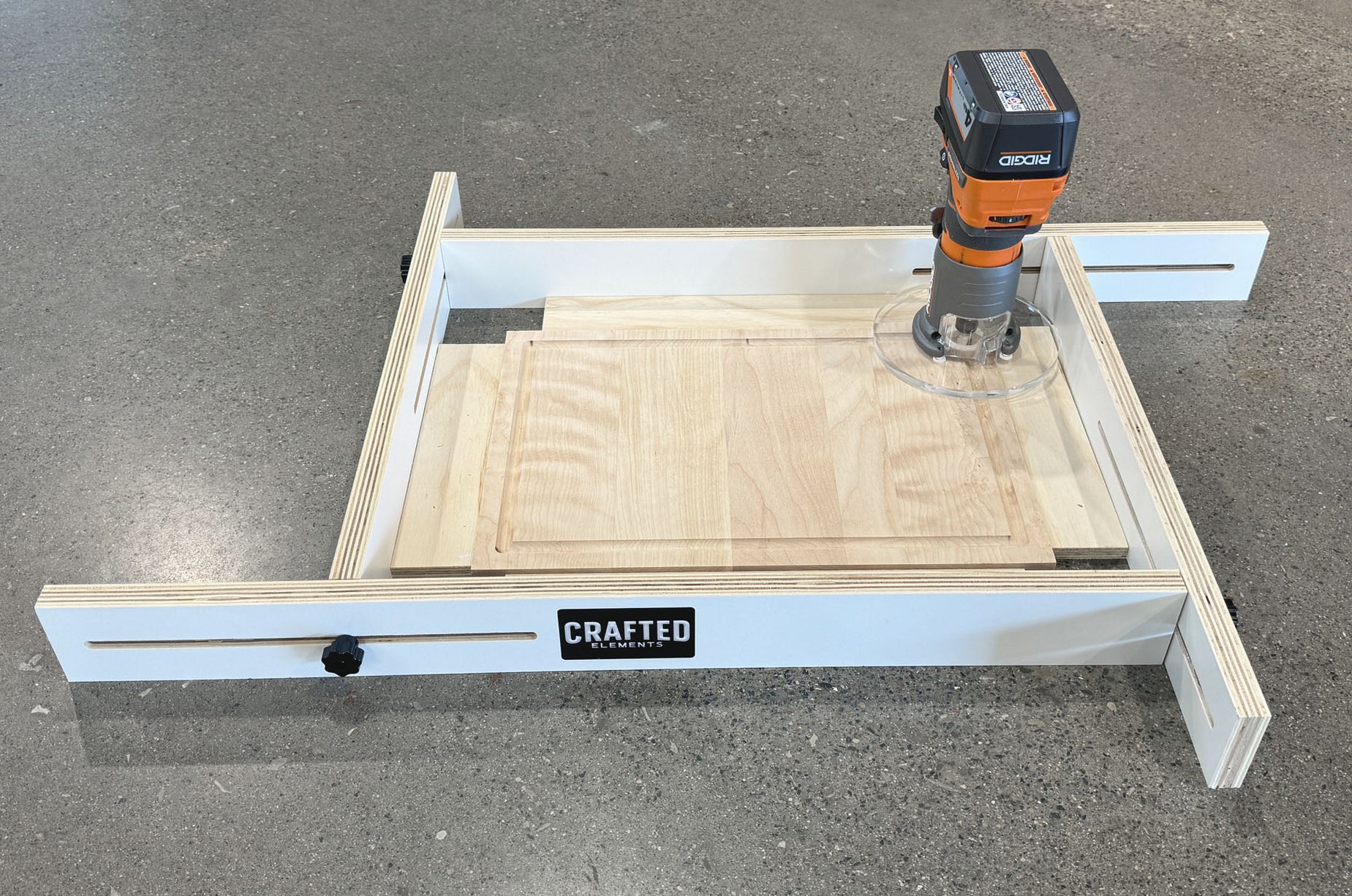 Crafted Elements - Big Silicone Molds, Router Templates & Router Sleds