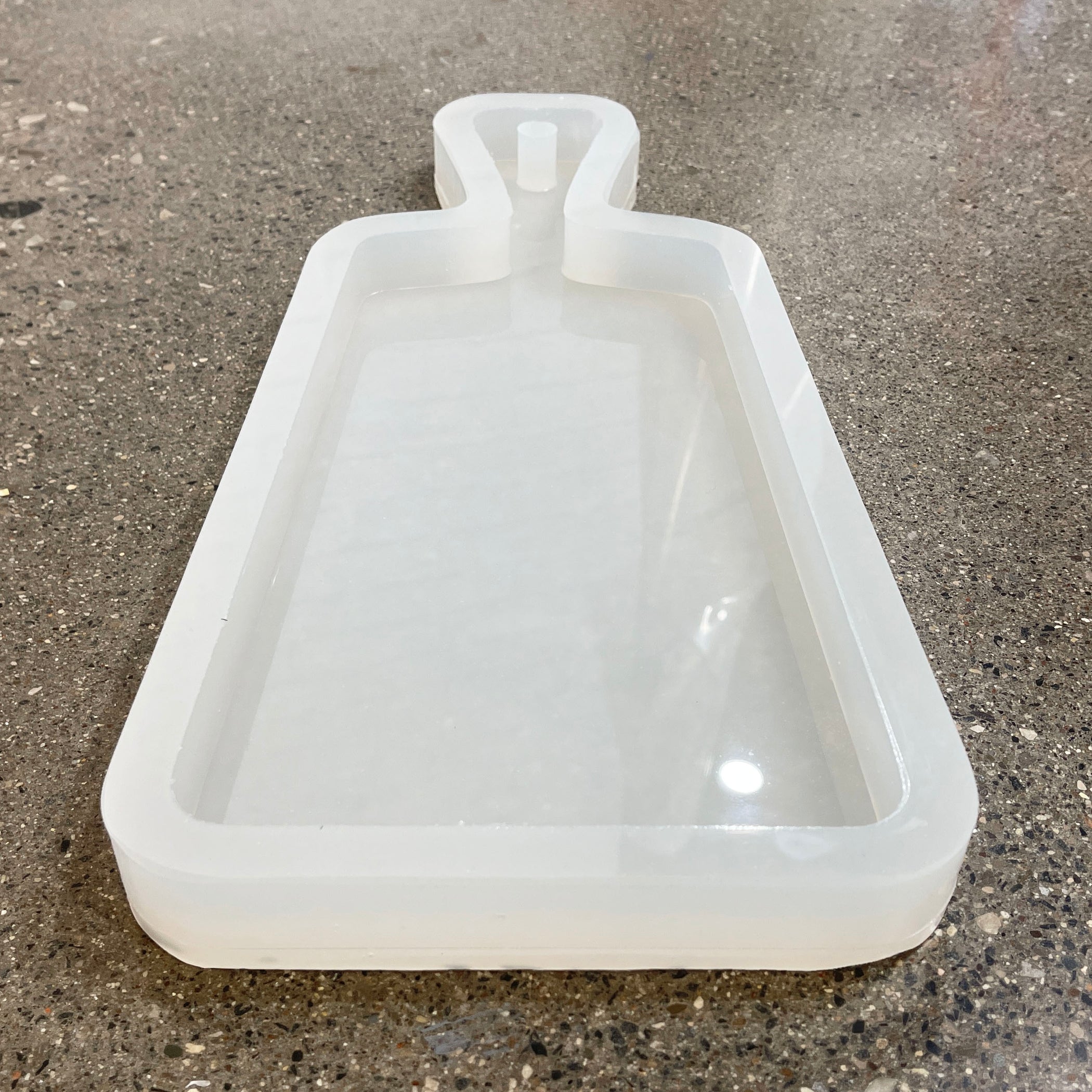 15.75x6.5x1" Flared Paddle Cheese Board Silicone Mold - Small Serving ...