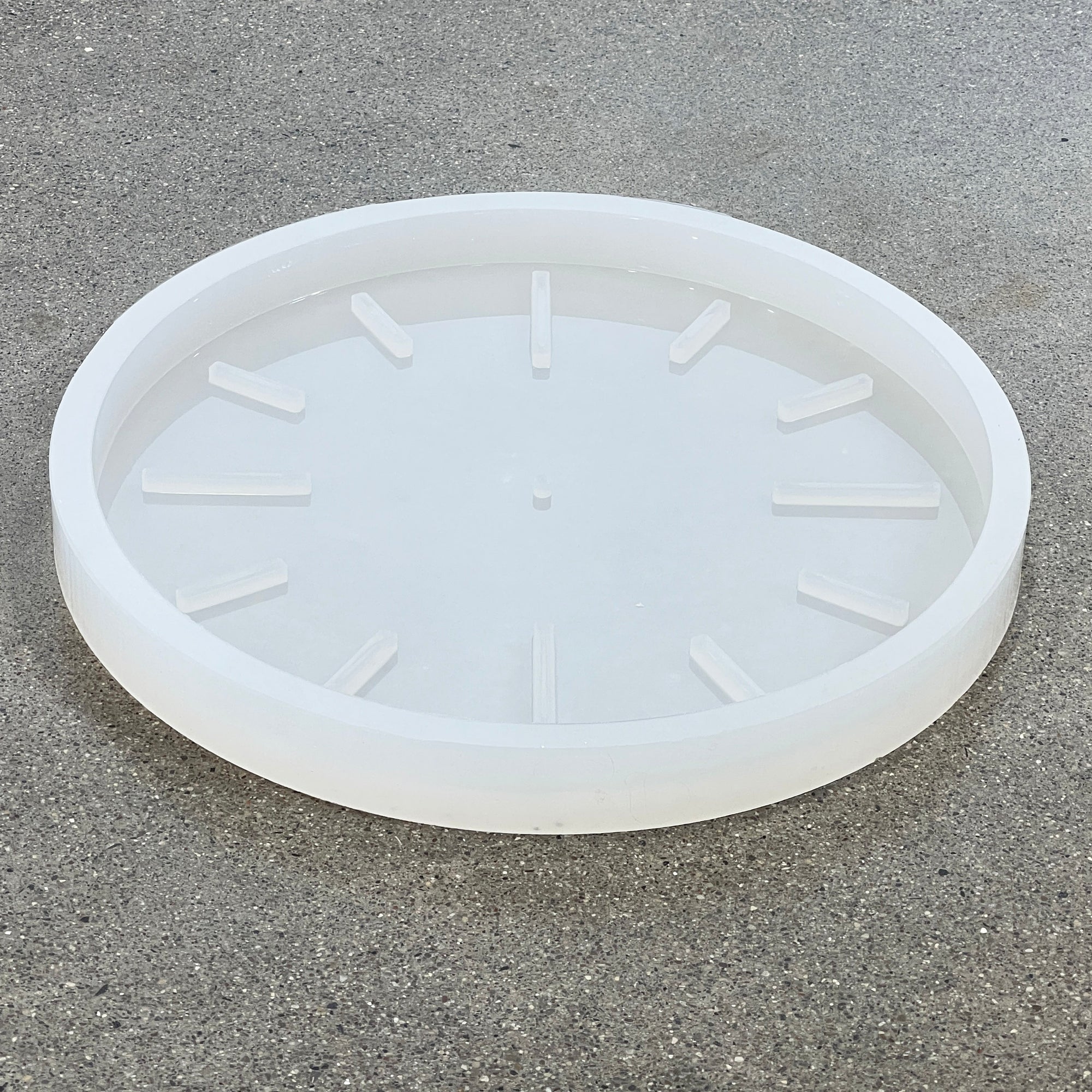12x1" Deep Clock Silicone Mold For Epoxy Resin - 12" Clock Mold Style ...