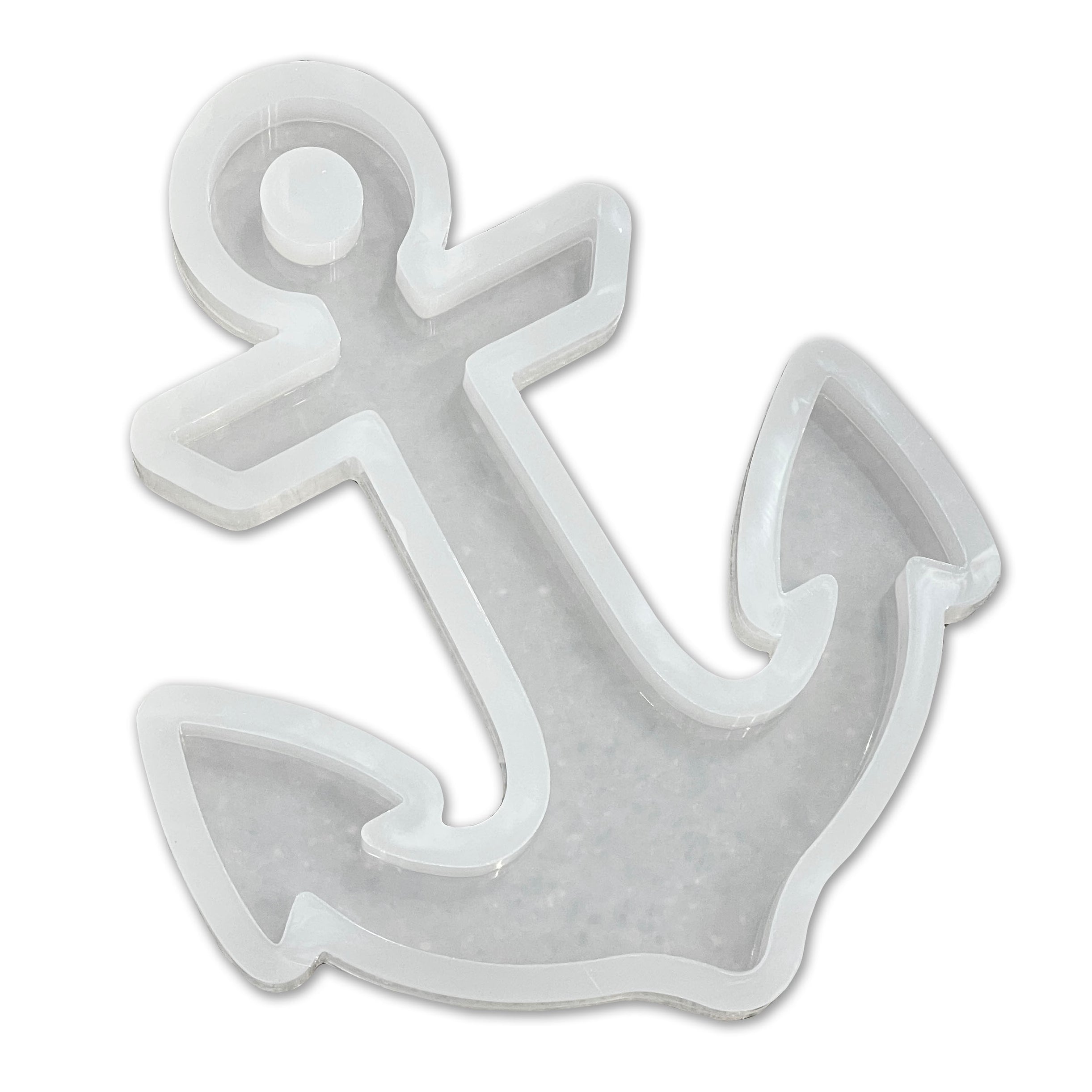 14.75x11.75x1" Nautical Anchor Silicone Mold For Ocean, Boat And Navy ...