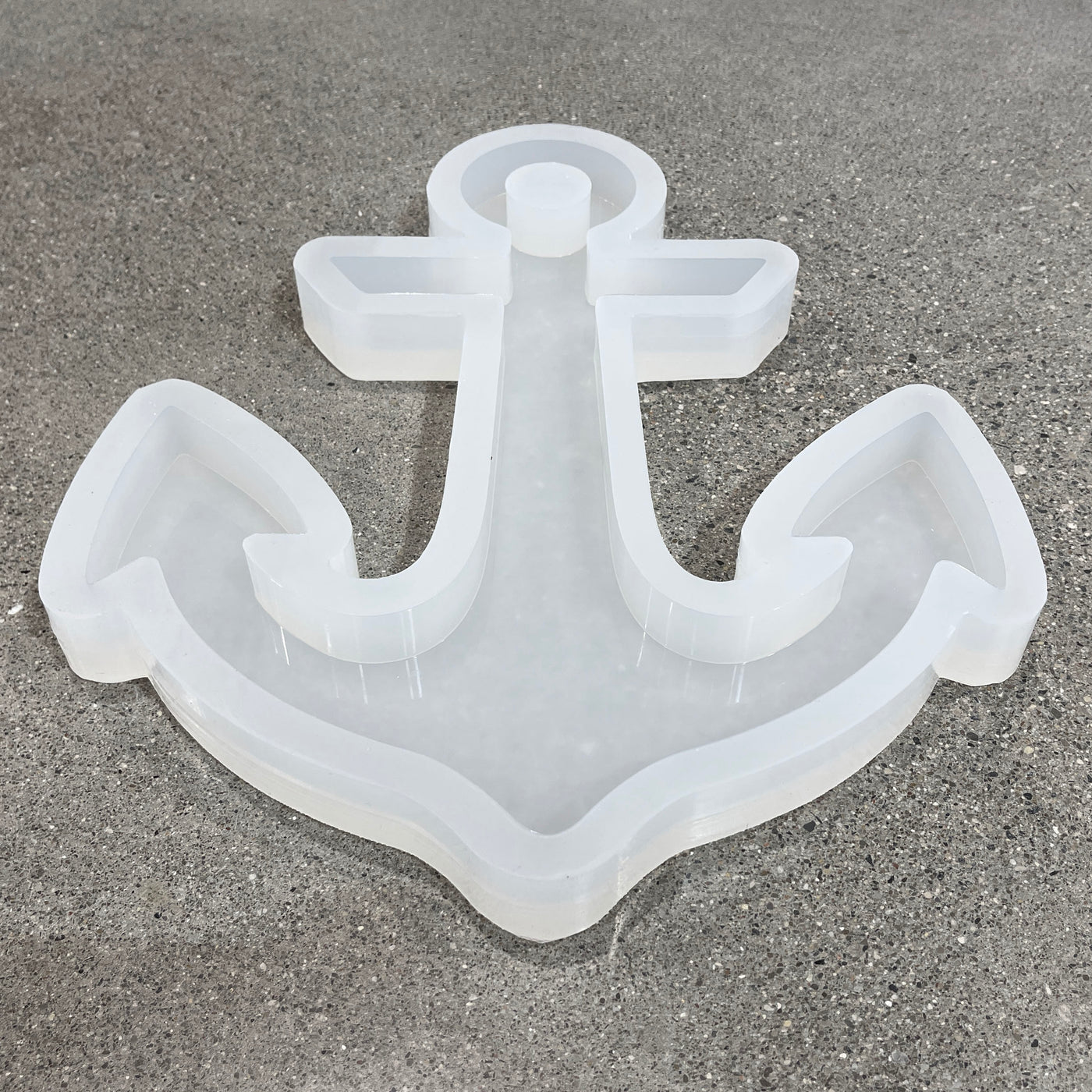 14.75x11.75x1" Nautical Anchor Silicone Mold For Ocean, Boat And Navy ...