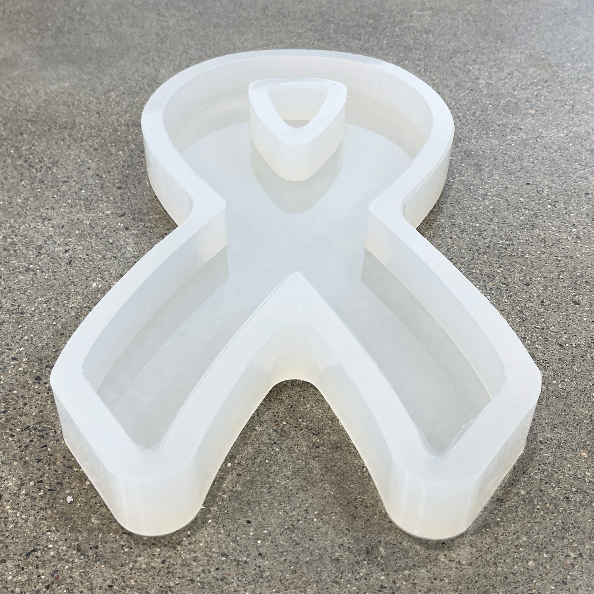 14x7x1" Awareness Ribbon Silicone Mold For Epoxy Resin – Crafted Elements