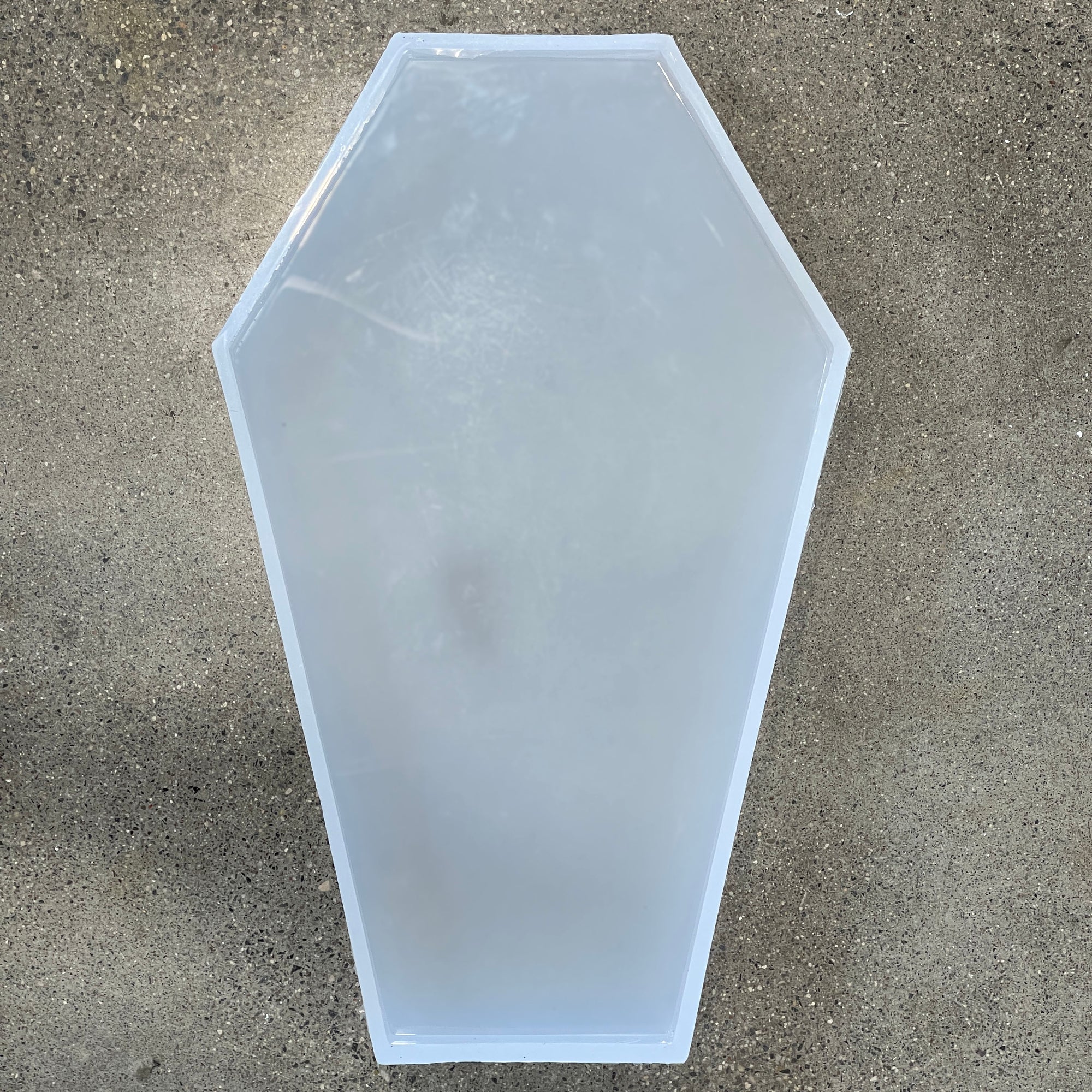 15x9x0.75" - Toe Pincher Coffin Shaped Silicone Mold For Epoxy Resin ...