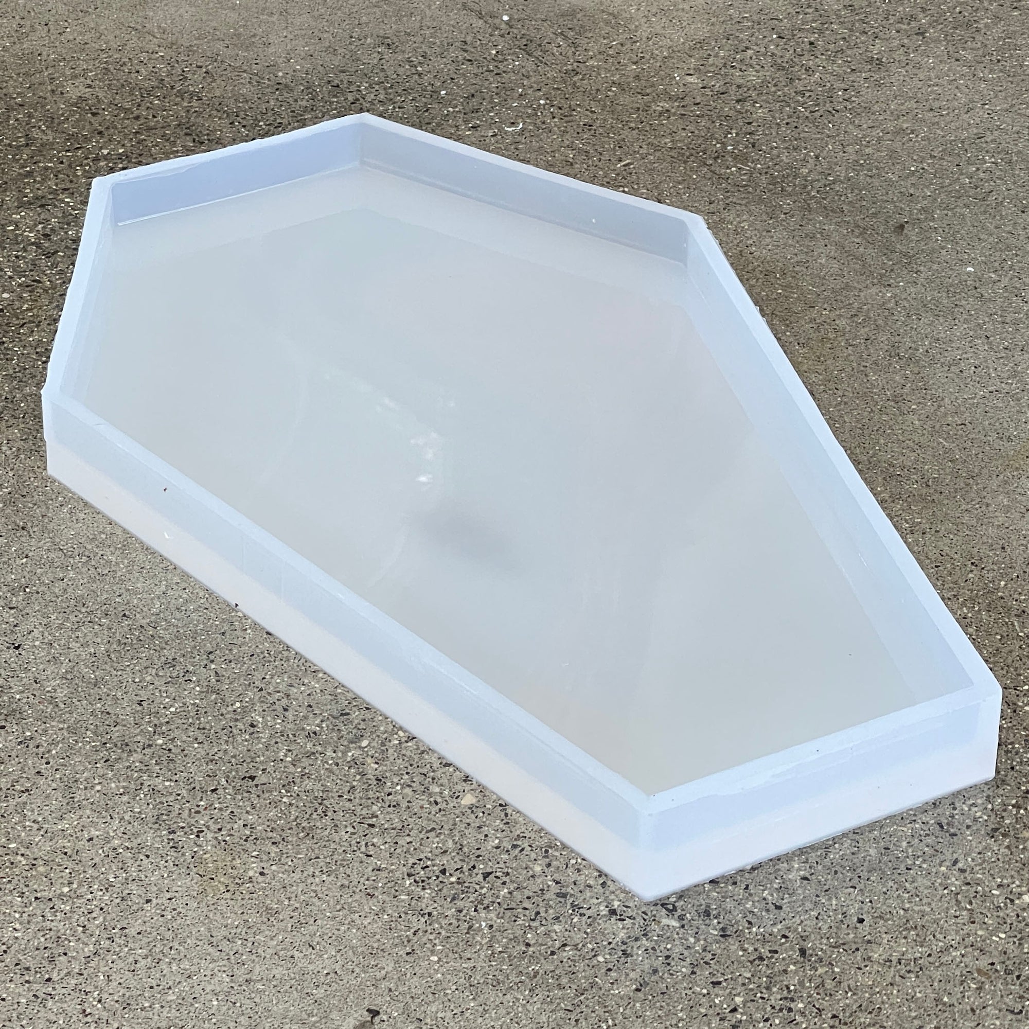15x9x0.75" - Toe Pincher Coffin Shaped Silicone Mold For Epoxy Resin ...