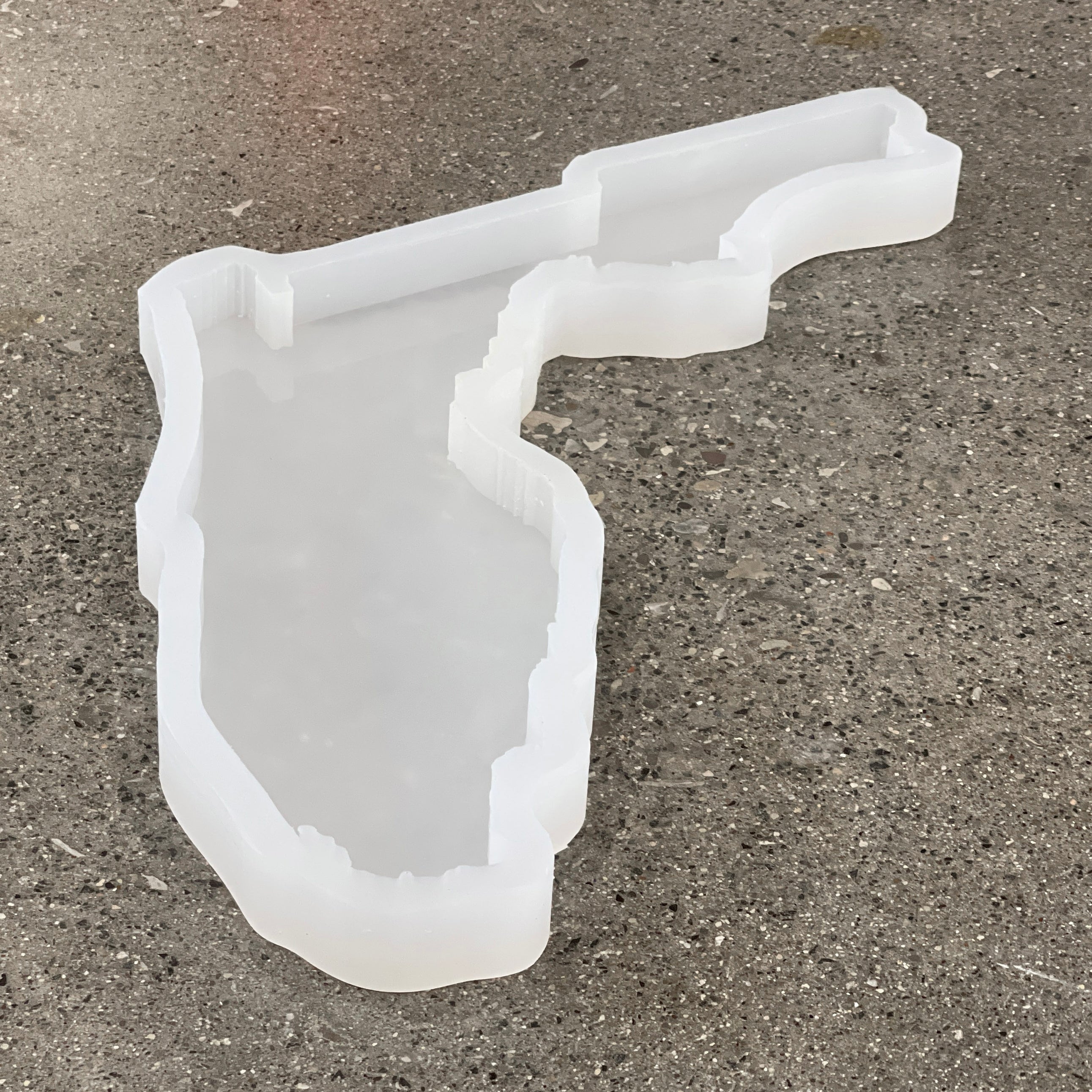 16x13x1" State Of Florida Silicone Mold For Epoxy Resin - Large Florid ...