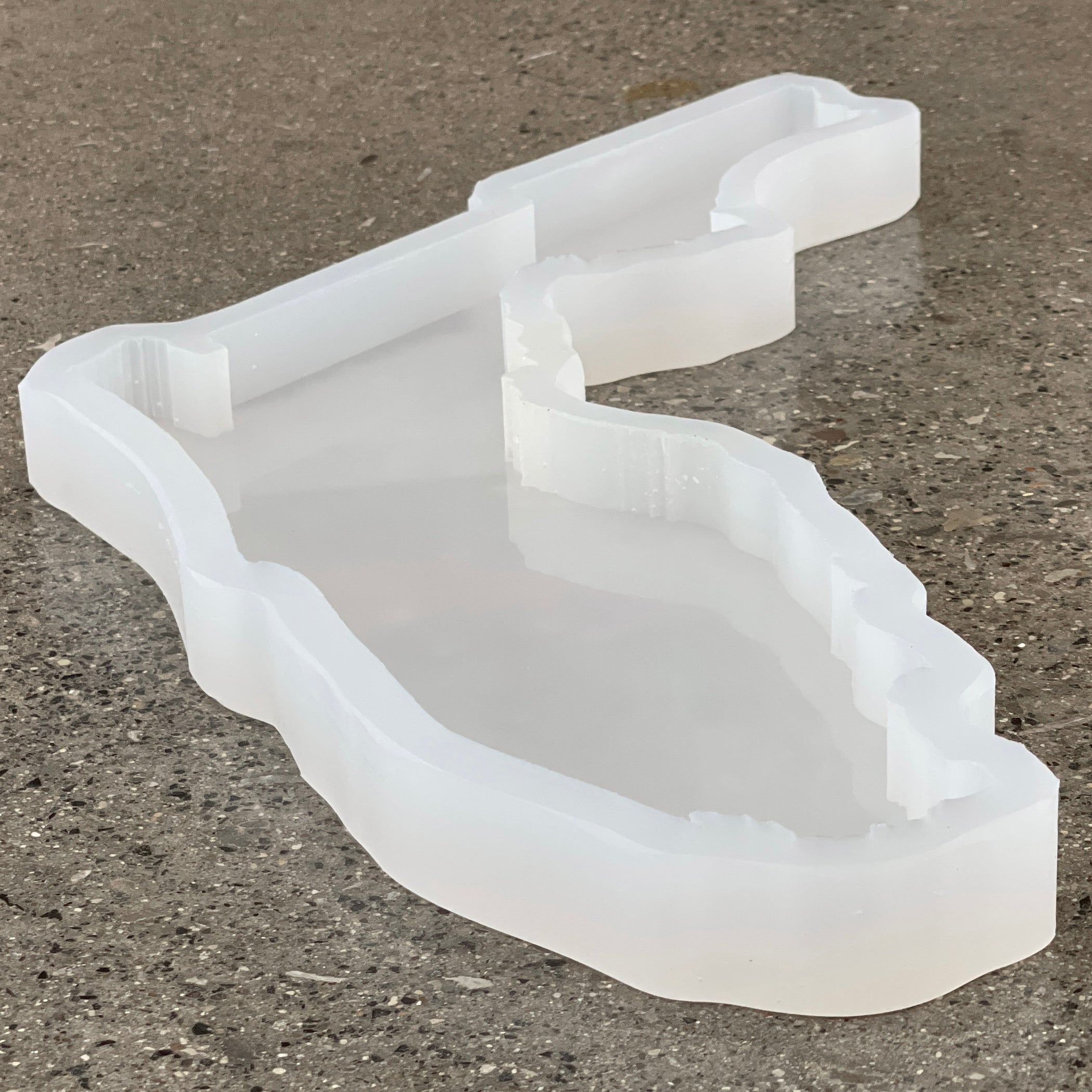 16x13x1" State Of Florida Silicone Mold For Epoxy Resin - Large Florid ...
