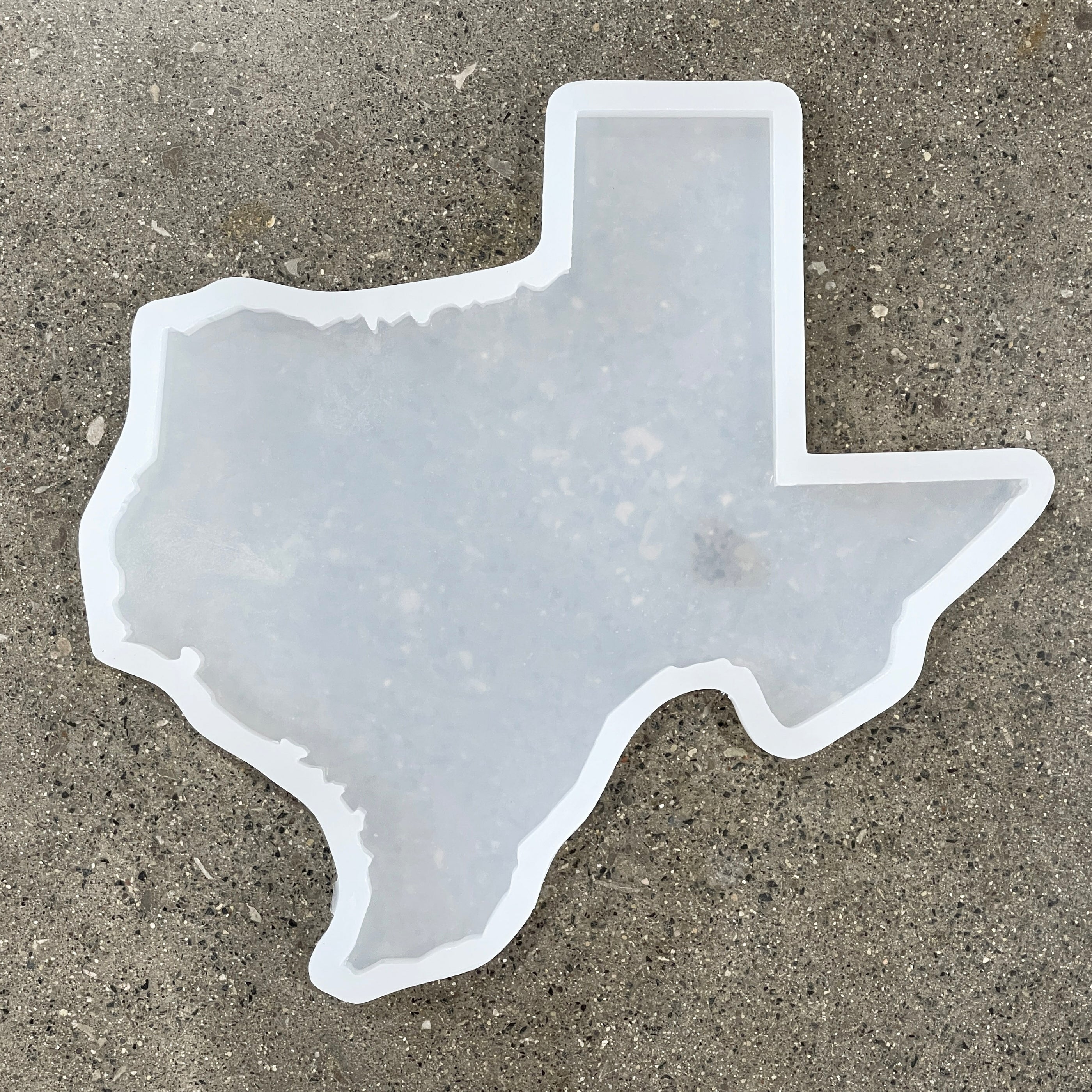 16x15x1" State Of Texas Silicone Mold For Epoxy Resin - Large Texas Mo ...