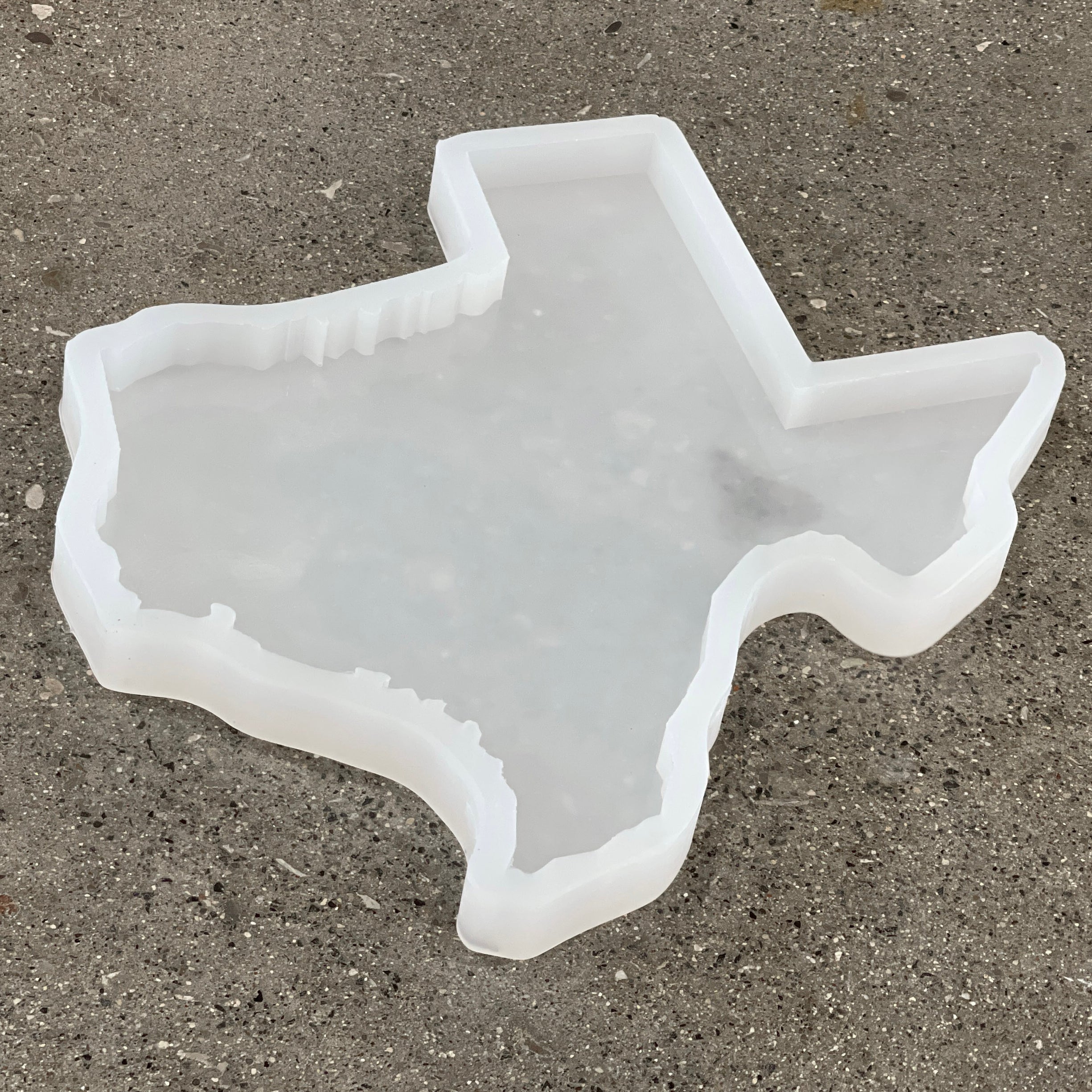 16x15x1" State Of Texas Silicone Mold For Epoxy Resin - Large Texas Mo ...