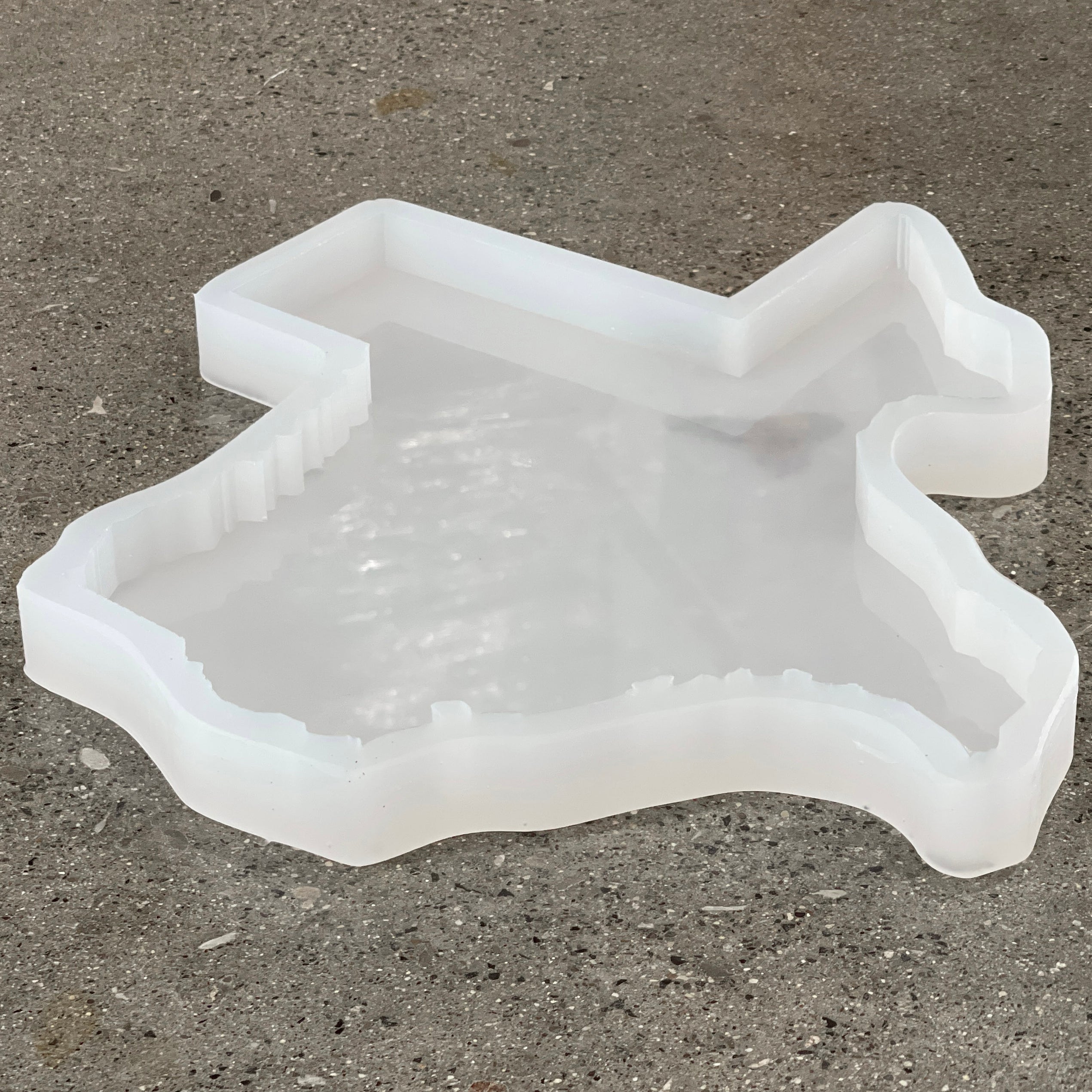 16x15x1" State Of Texas Silicone Mold For Epoxy Resin - Large Texas Mo ...