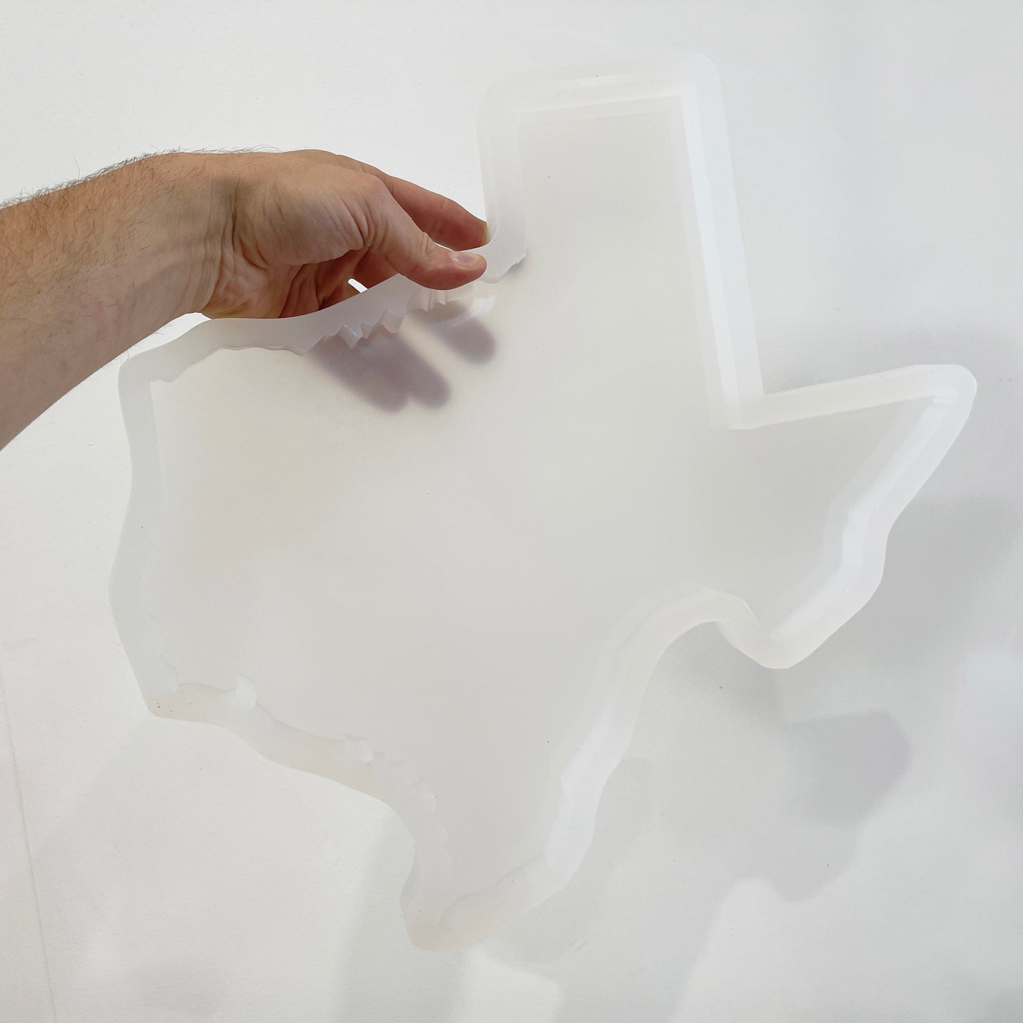 16x15x1" State Of Texas Silicone Mold For Epoxy Resin - Large Texas Mo ...
